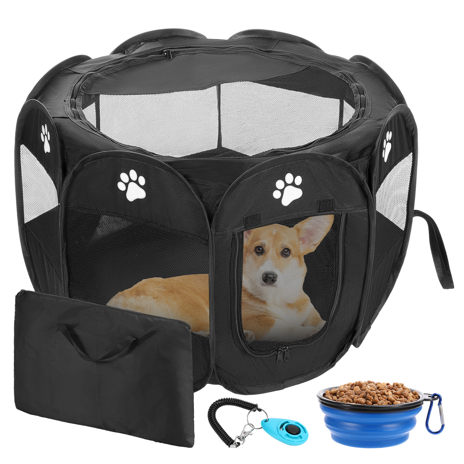 Etna Pop-up Pet Playpen, 18"H - Walmart.com