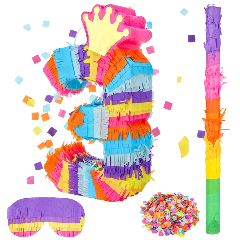 APINATA4U 16" Round Blank Pinata Black Color Great to Create Your Own ...