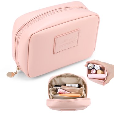Flower Multi Fold Out Cosmetic Case Bag, Black - Walmart.com