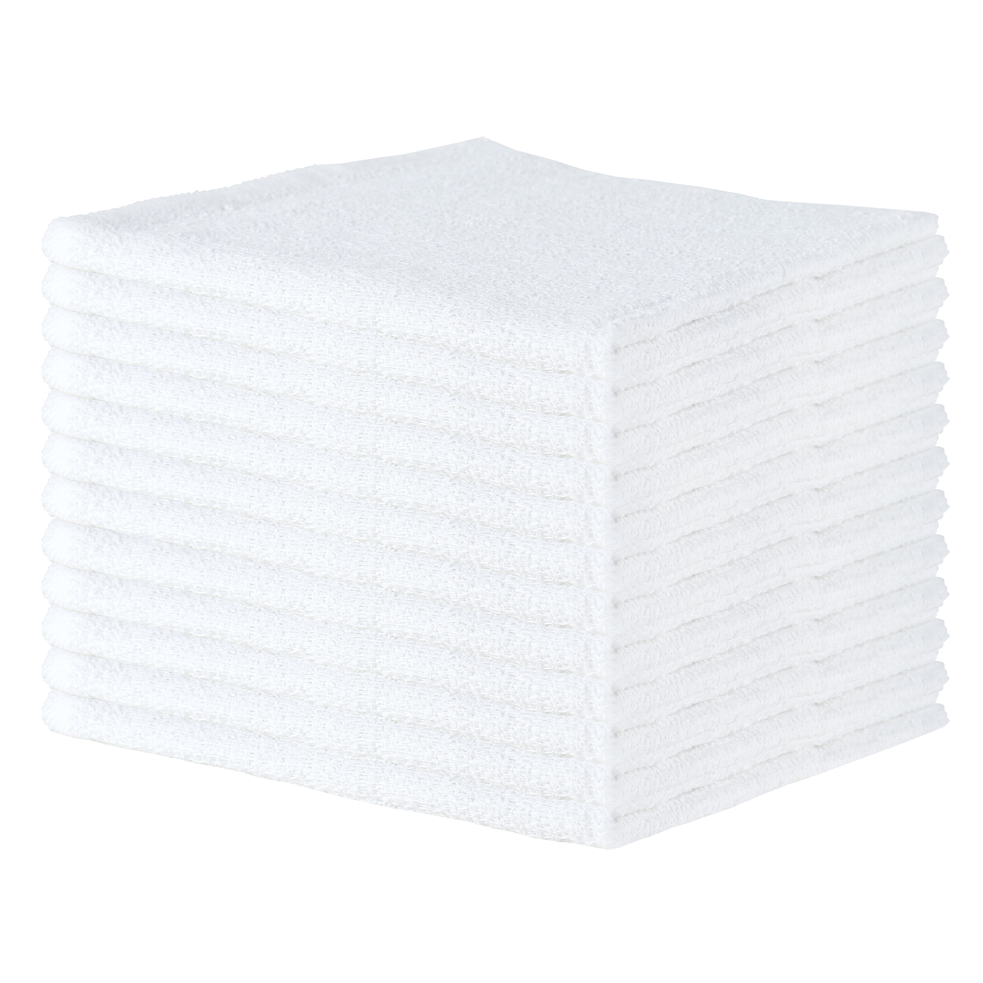 Qwick Wick Bar Mop Terry Towels (12 Pack), 16" x 19", 100% Cotton ...