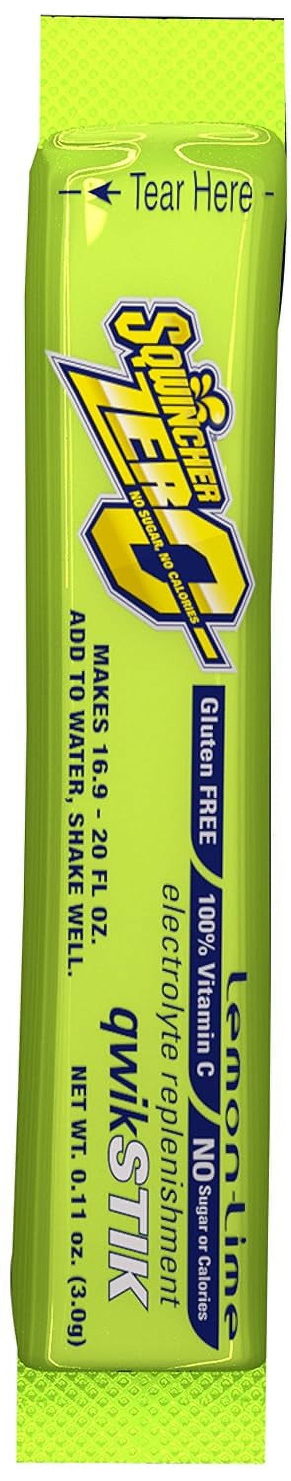 Qwik Stik Sugar Free Drink Mix Powder 0.11 oz., Lemon Lime, PK50 ...