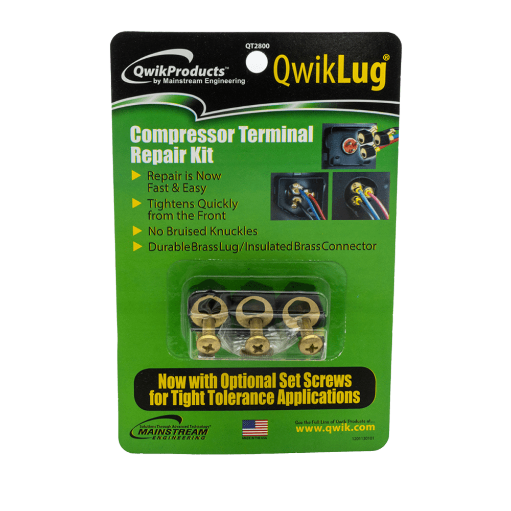 Qwik Products QT2800 Brass Lug Wire Connector - Walmart.com