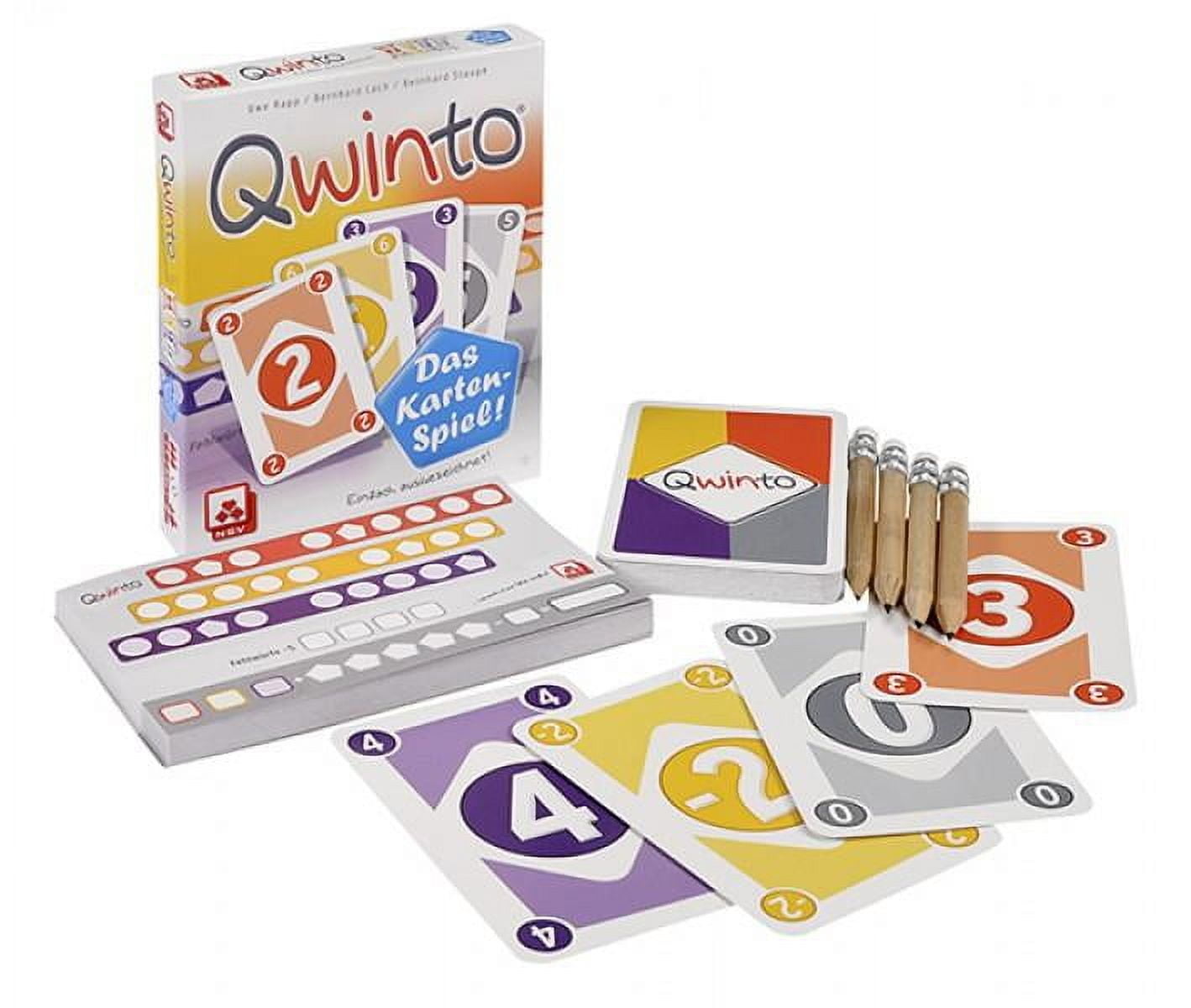Qwinto - The Card Game (Dutch Edition) New - Walmart.com