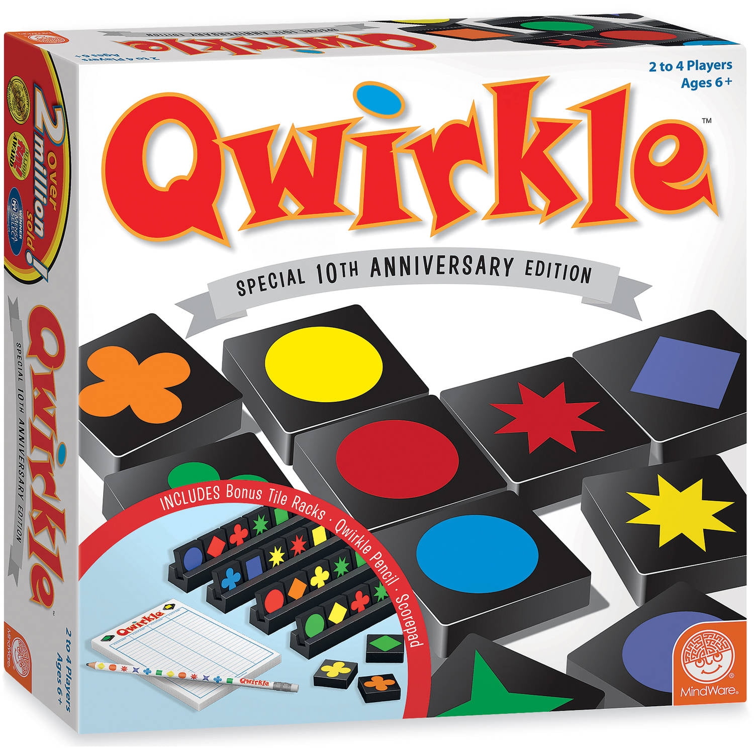 Qwirkle Special 10th Anniversary Edition - Walmart.com