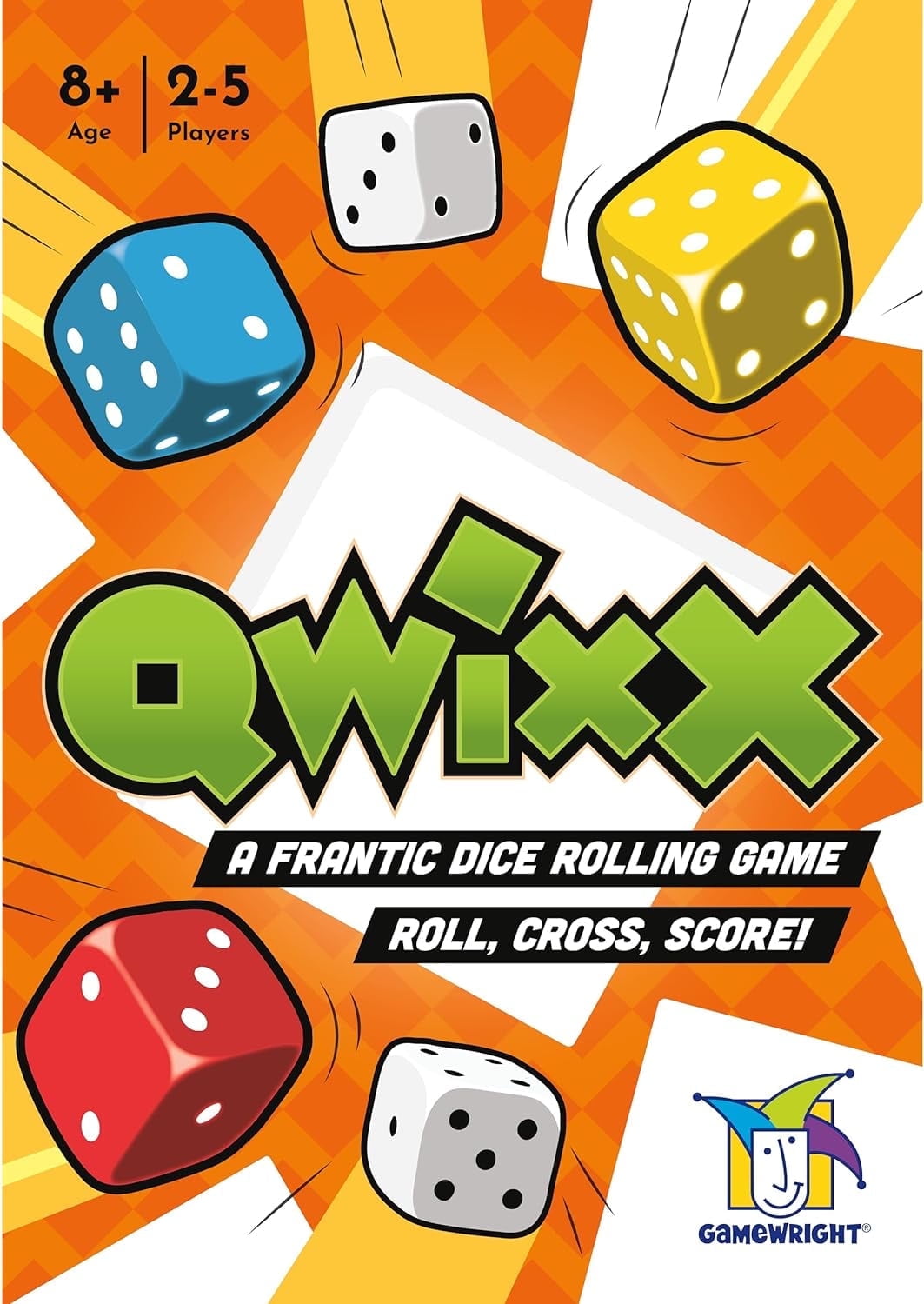 Qwixx: The frantic dice rolling game that everyone plays at once! For ...