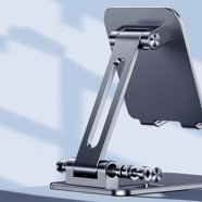 TechMatte Multi-Angle Aluminum Desktop Tablet / Phone Stand Holder ...