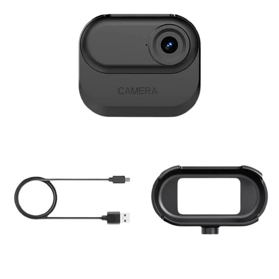 Qwtwty Digital Camera Magnetic Charging Thumb Camera - HD Pet Camera ...