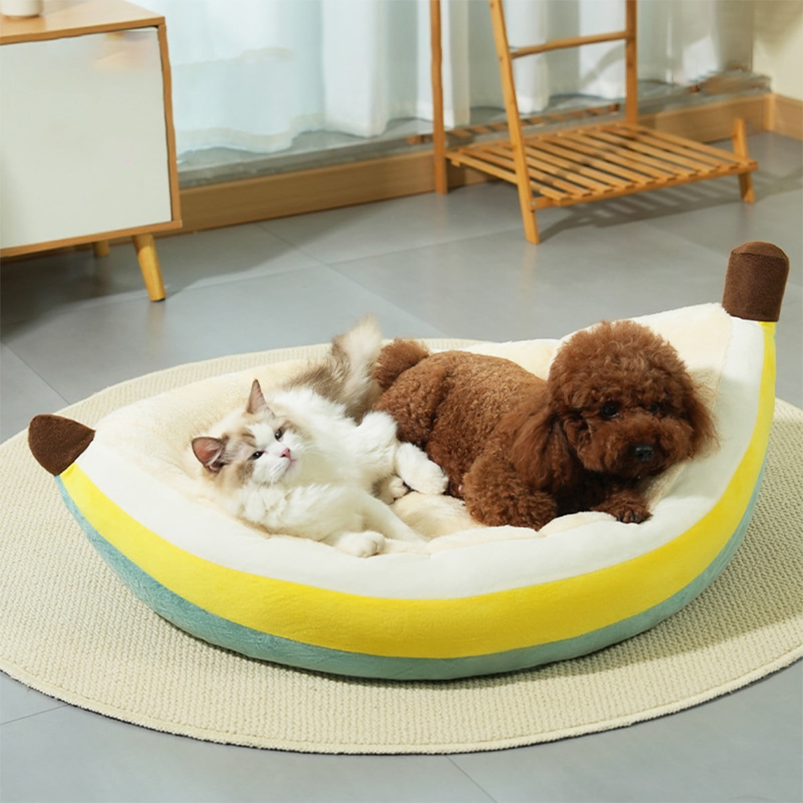 Qwtwty Dog Tent House Bananas Boats Pet Nests Open Dog And Cats House ...