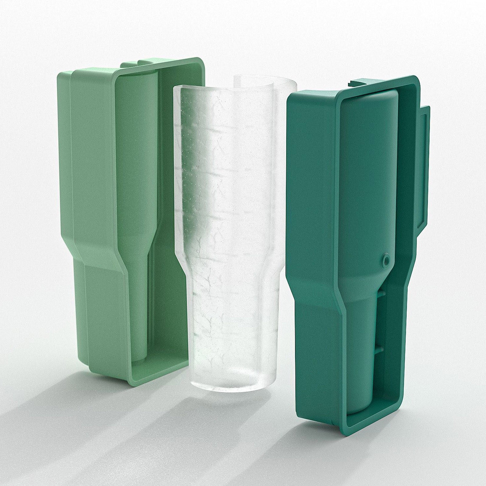 Qwtwty Ice Chunks Model Cup Shape Ice Matrix Ice Lattice Cylindrical ...