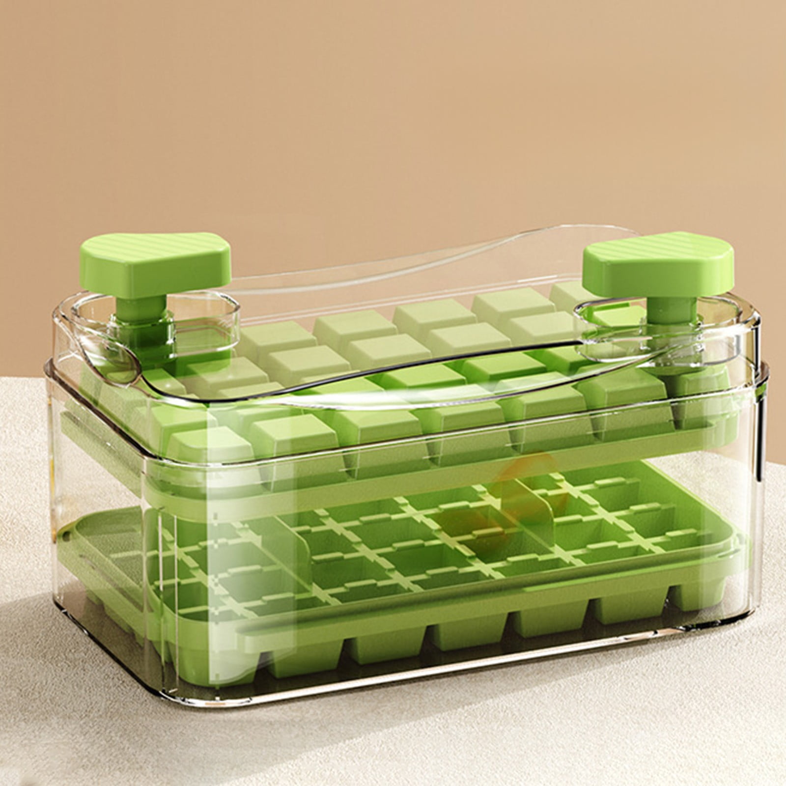 Qwtwty Ice Tray Ice Cubes Molds Ice Compartment Ice Making Home Food ...