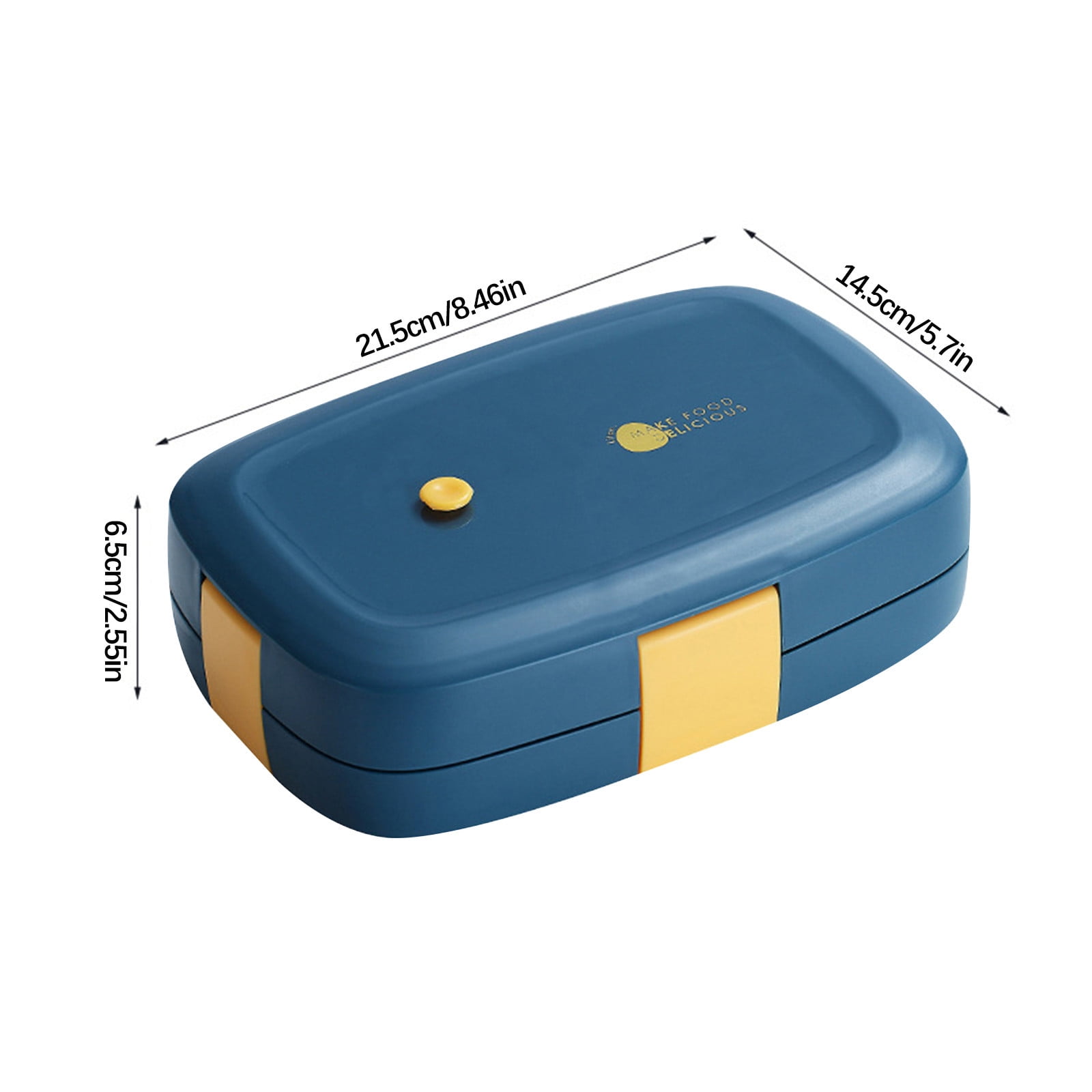 Qwtwty Lunchable Container Stainless Steel Lunch Box Can Be Filled with ...