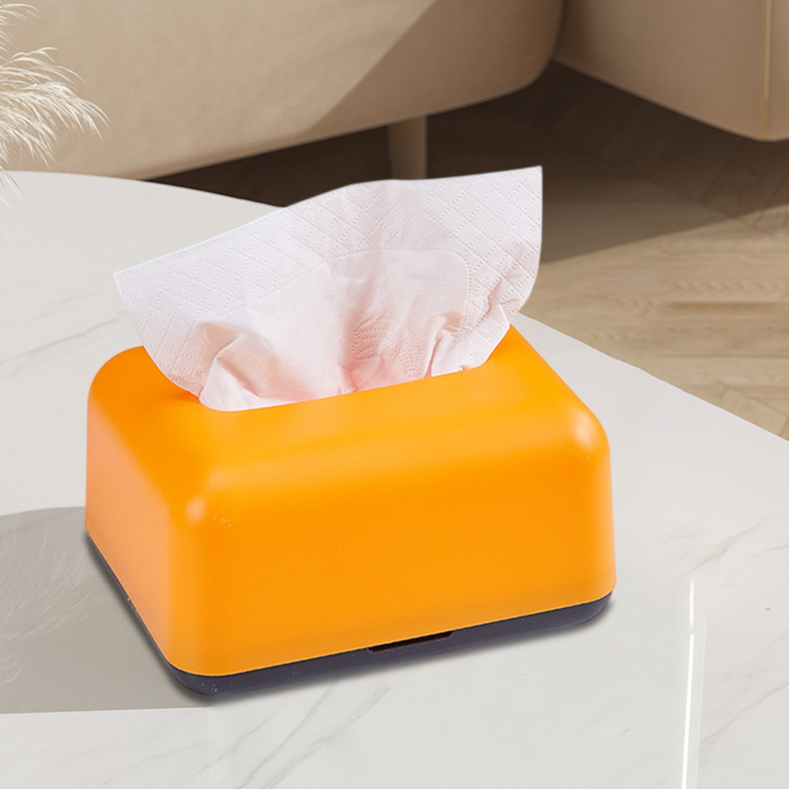 Qwtwty Restroom Decor Tissue Cover Box with Tissue Cell Phone Facial ...