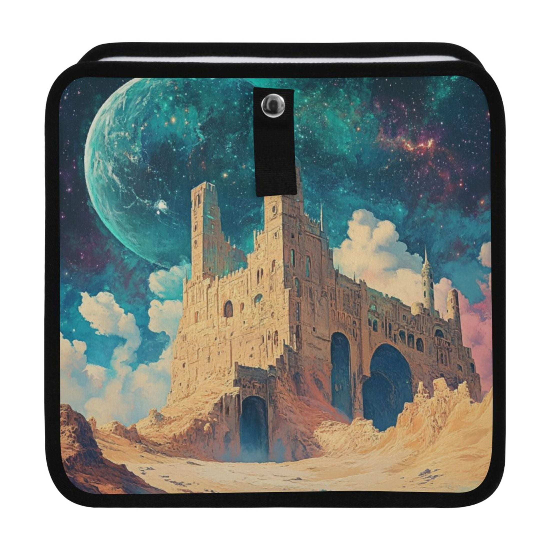 Qxltty Blue Moon Car Dumpster Collapsible Rear Seat Suspension Trash ...