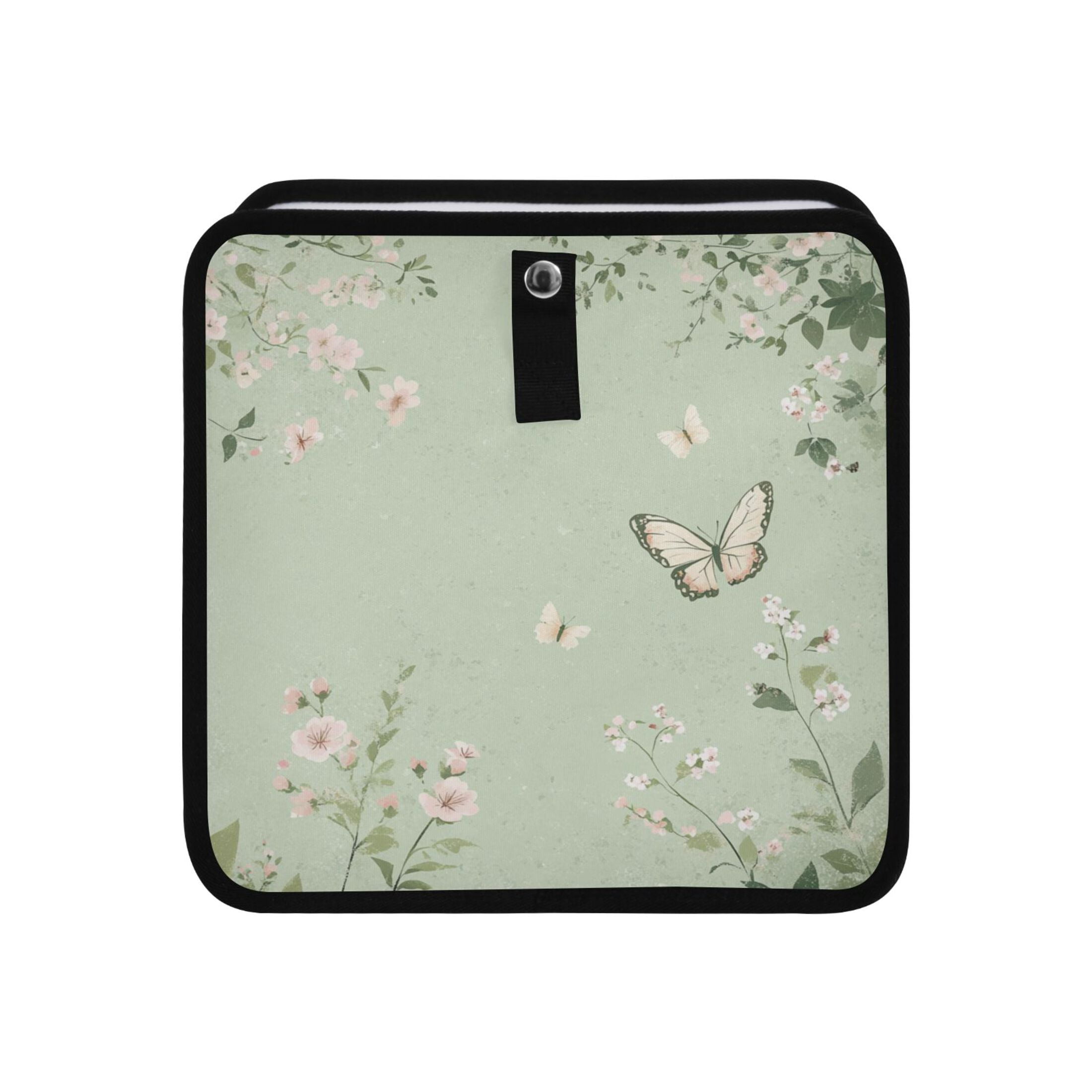 Qxltty Butterfly Print with Pastel Flowers Car Dumpster Collapsible ...