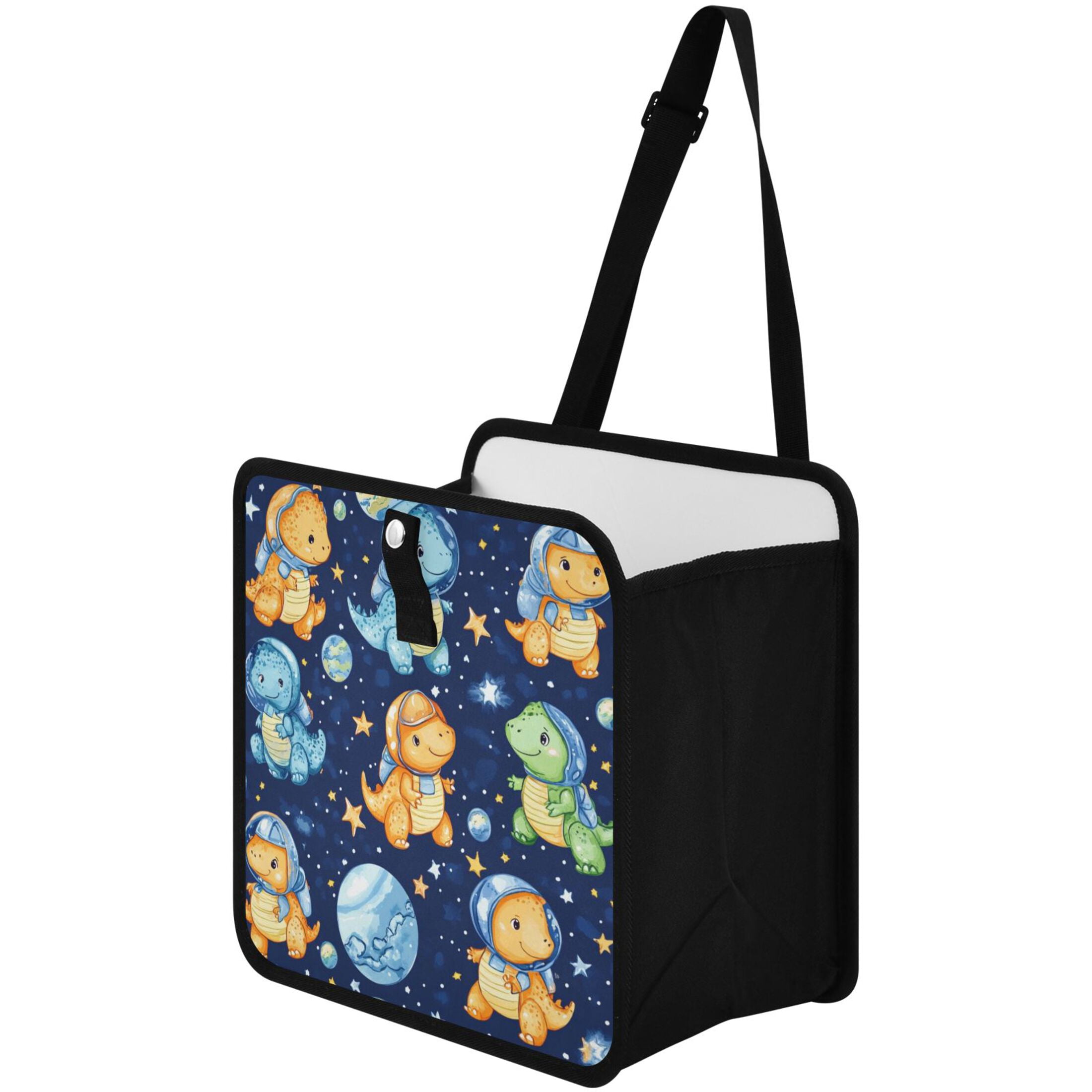 Qxltty Colorful Dinosaur Patterns Car Dumpster Collapsible Rear Seat ...