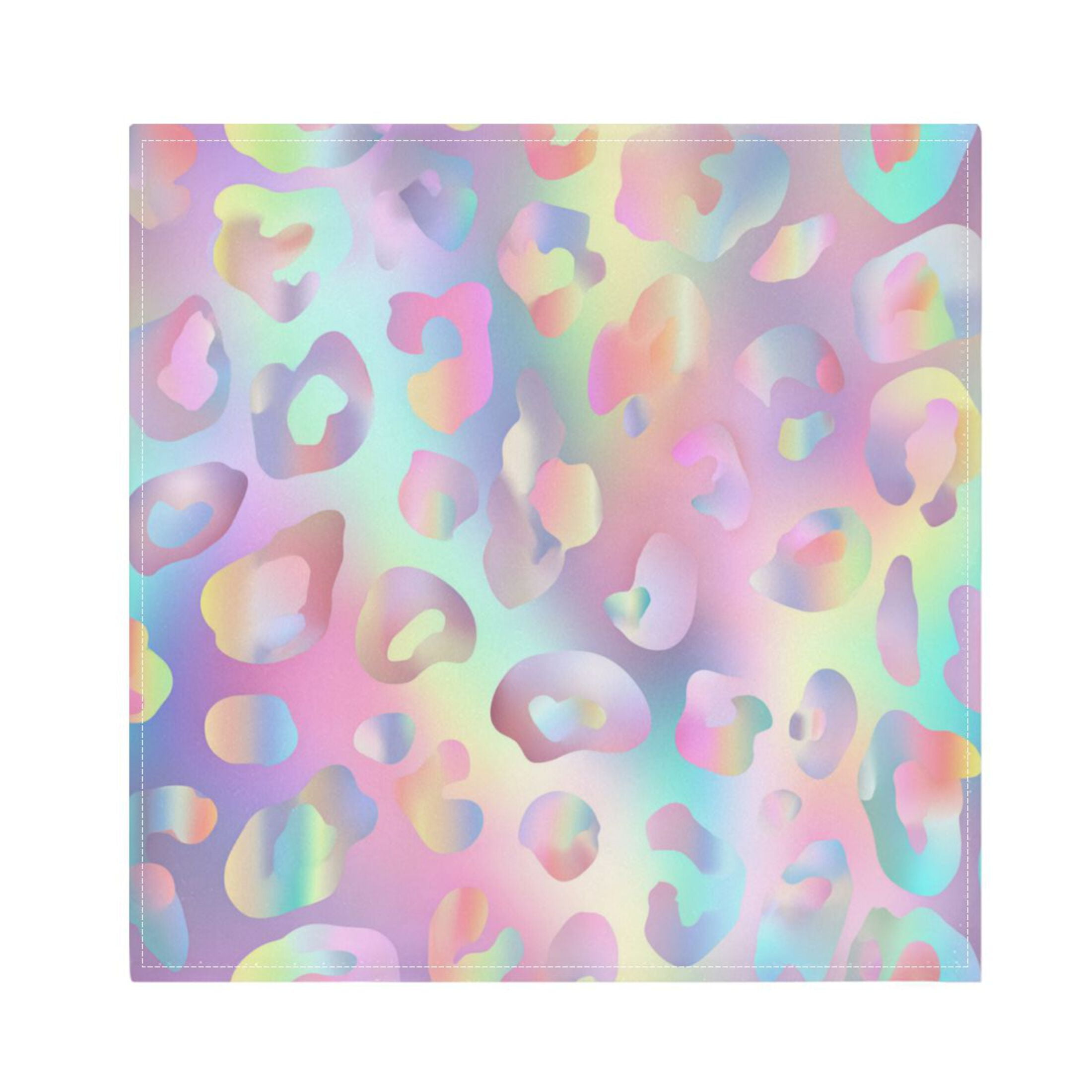 Qxltty Colorful Leopard Print Napkins 20×20in Perfect for Parties ...