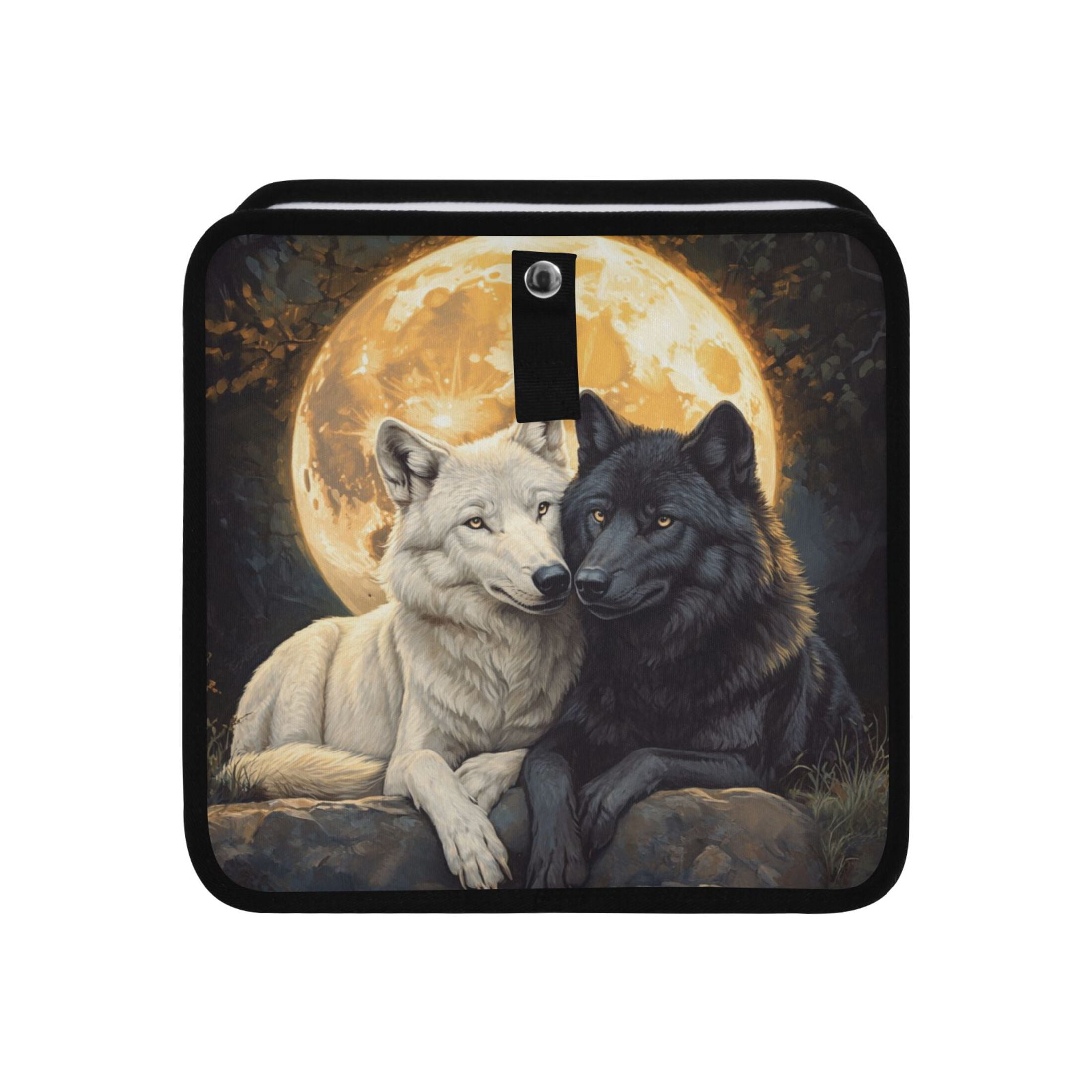 Qxltty Cozy Two Wolves Car Dumpster Collapsible Rear Seat Suspension ...