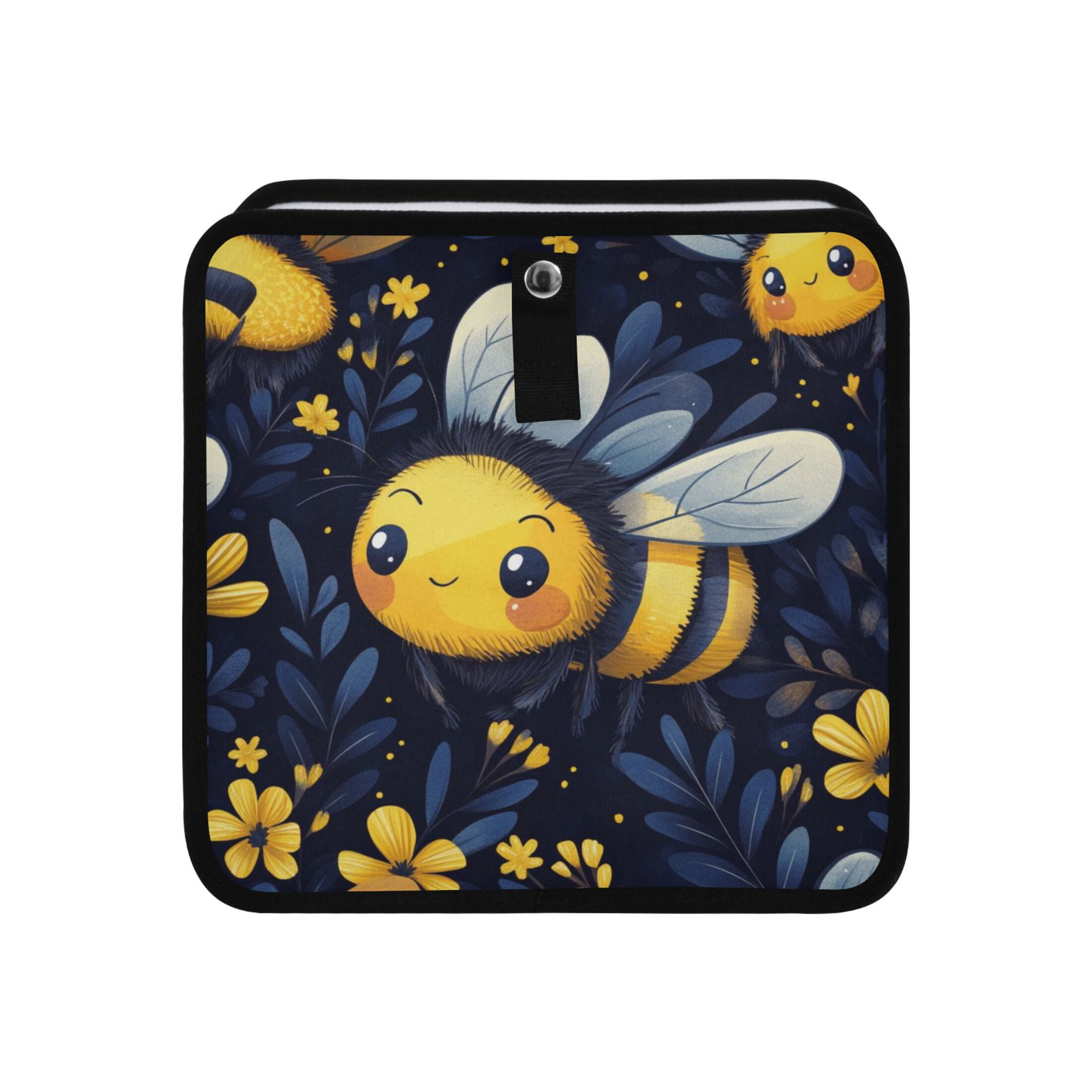 Qxltty Cute Cartoon Bumble Bee Pattern Car Dumpster Collapsible Rear ...