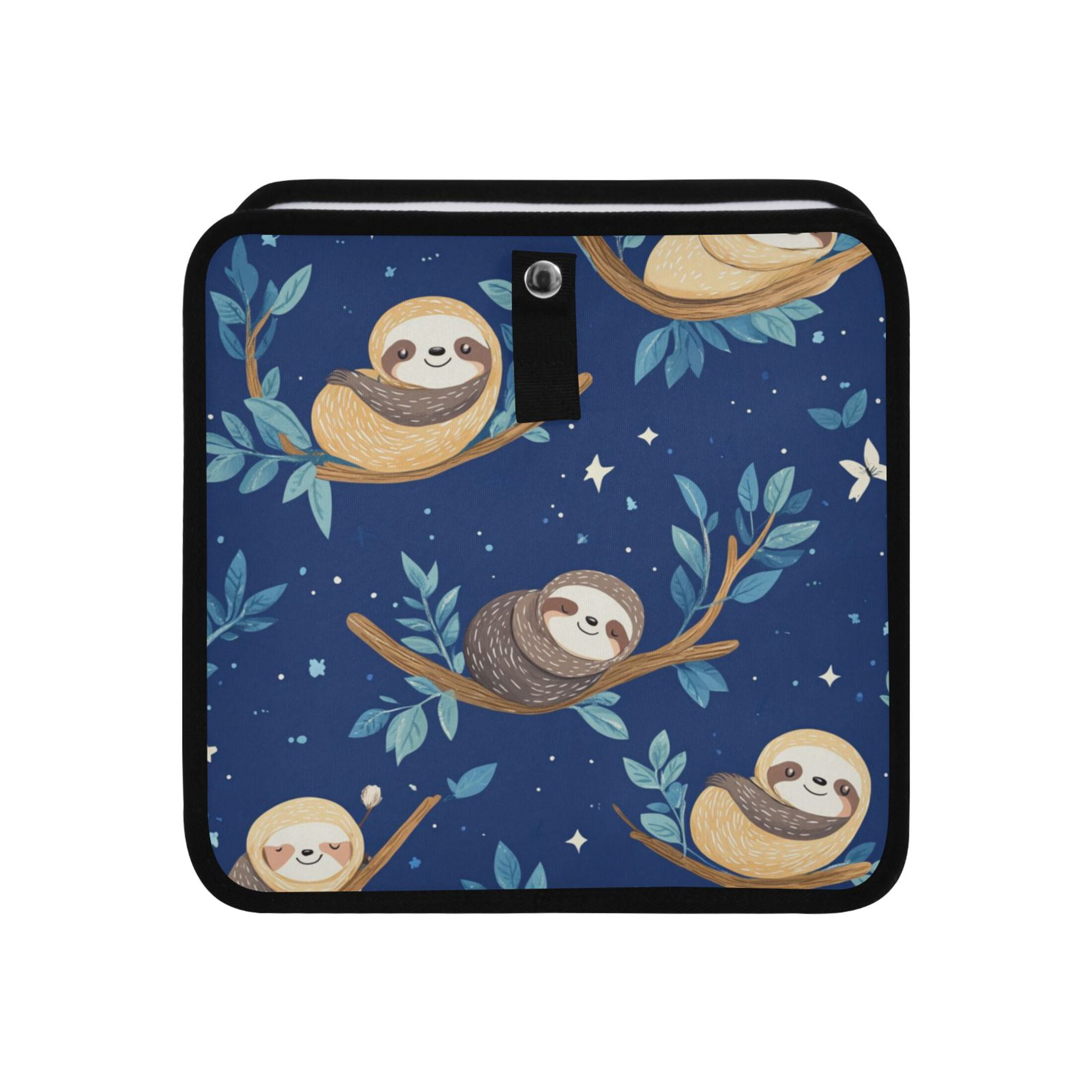 Qxltty Cute Cartoon Sloth Pattern with Blue Background Car Dumpster ...