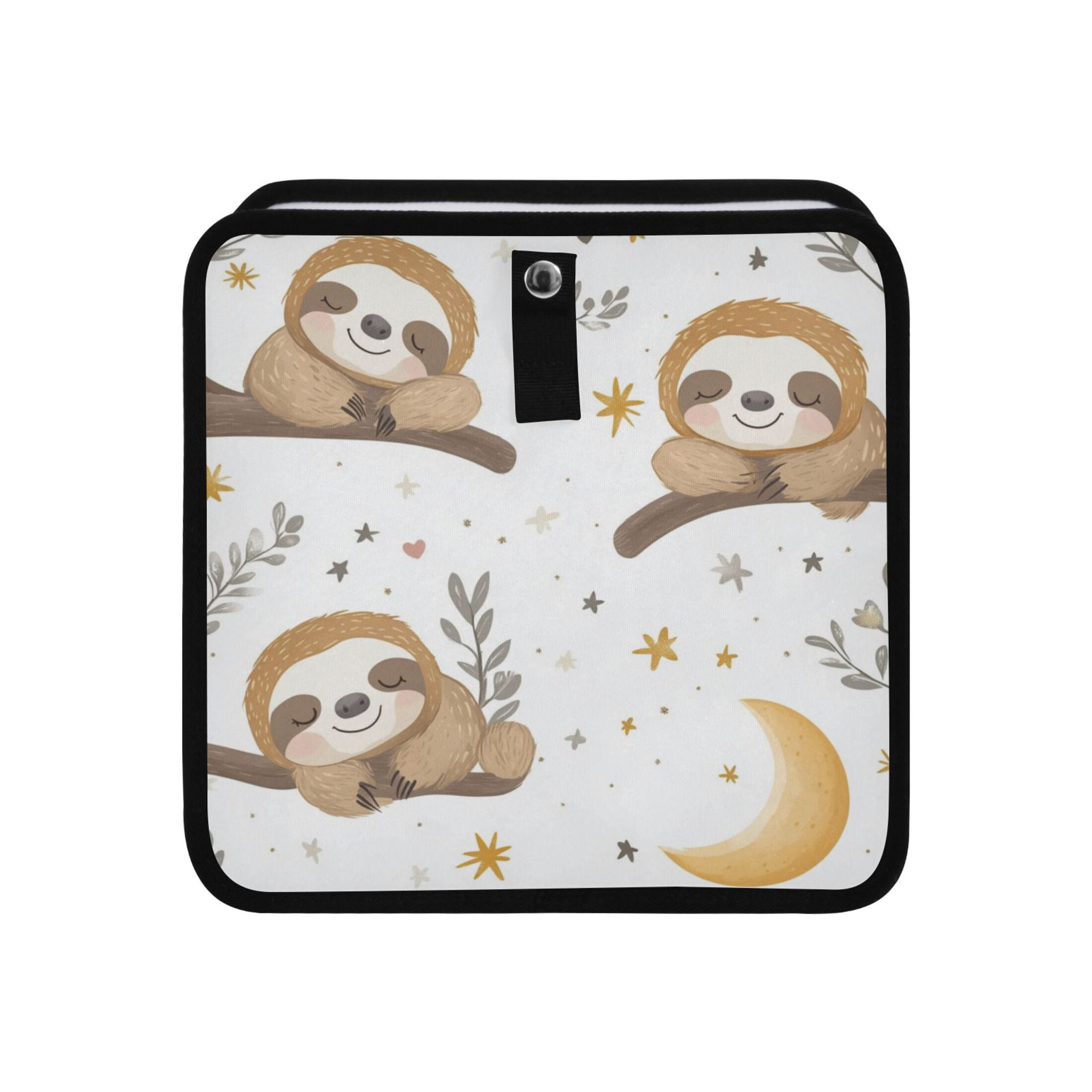 Qxltty Cute Cartoon Sloth Pattern with Moon and Stars Car Dumpster ...