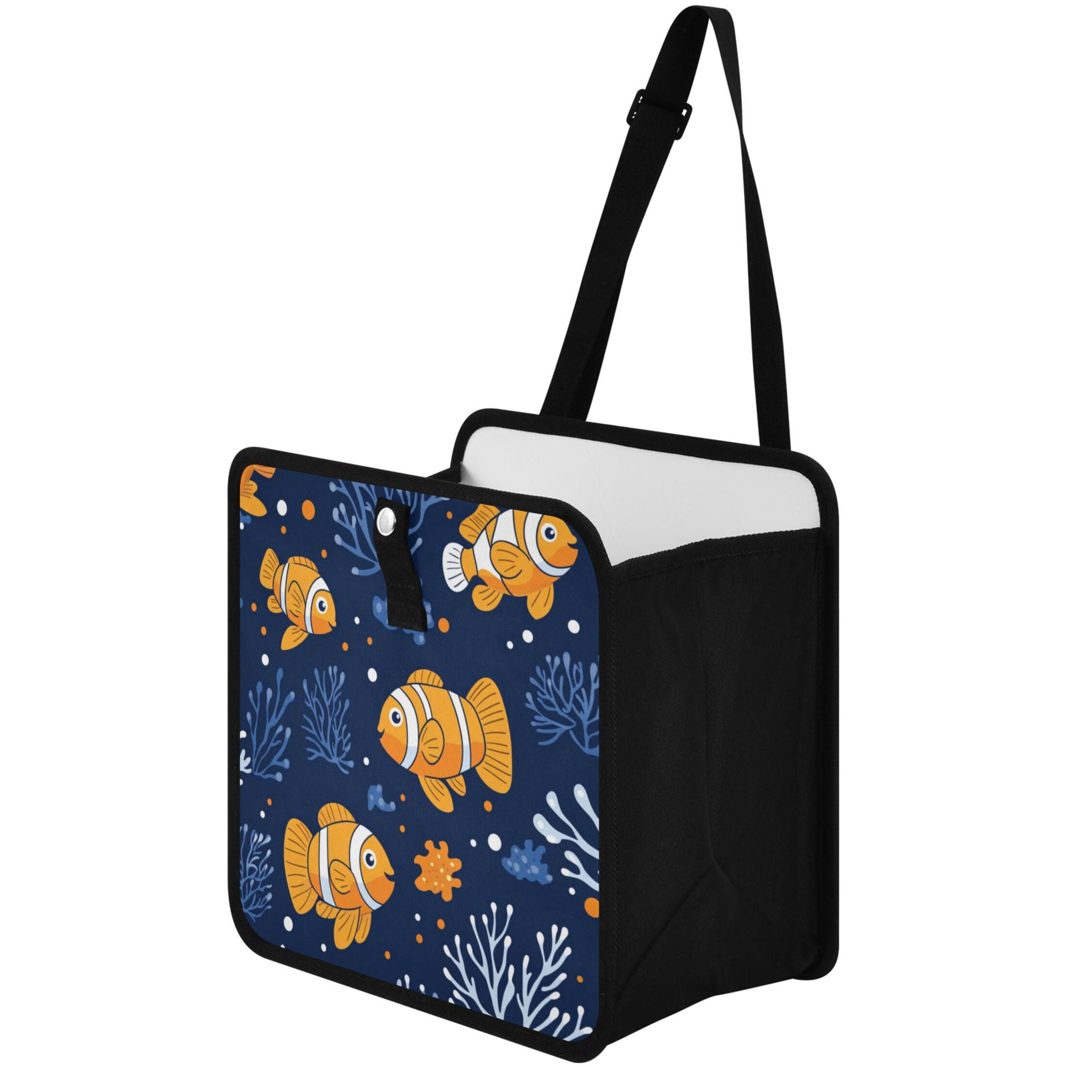 Qxltty Cute Clownfish Pattern Car Dumpster Collapsible Rear Seat ...
