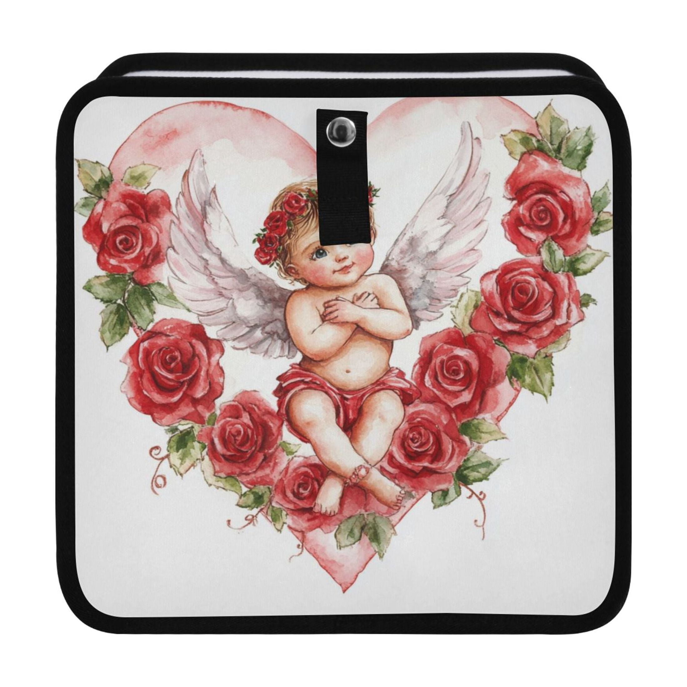 Qxltty Cute Little Angel Cupid Pattern Car Dumpster Collapsible Rear ...