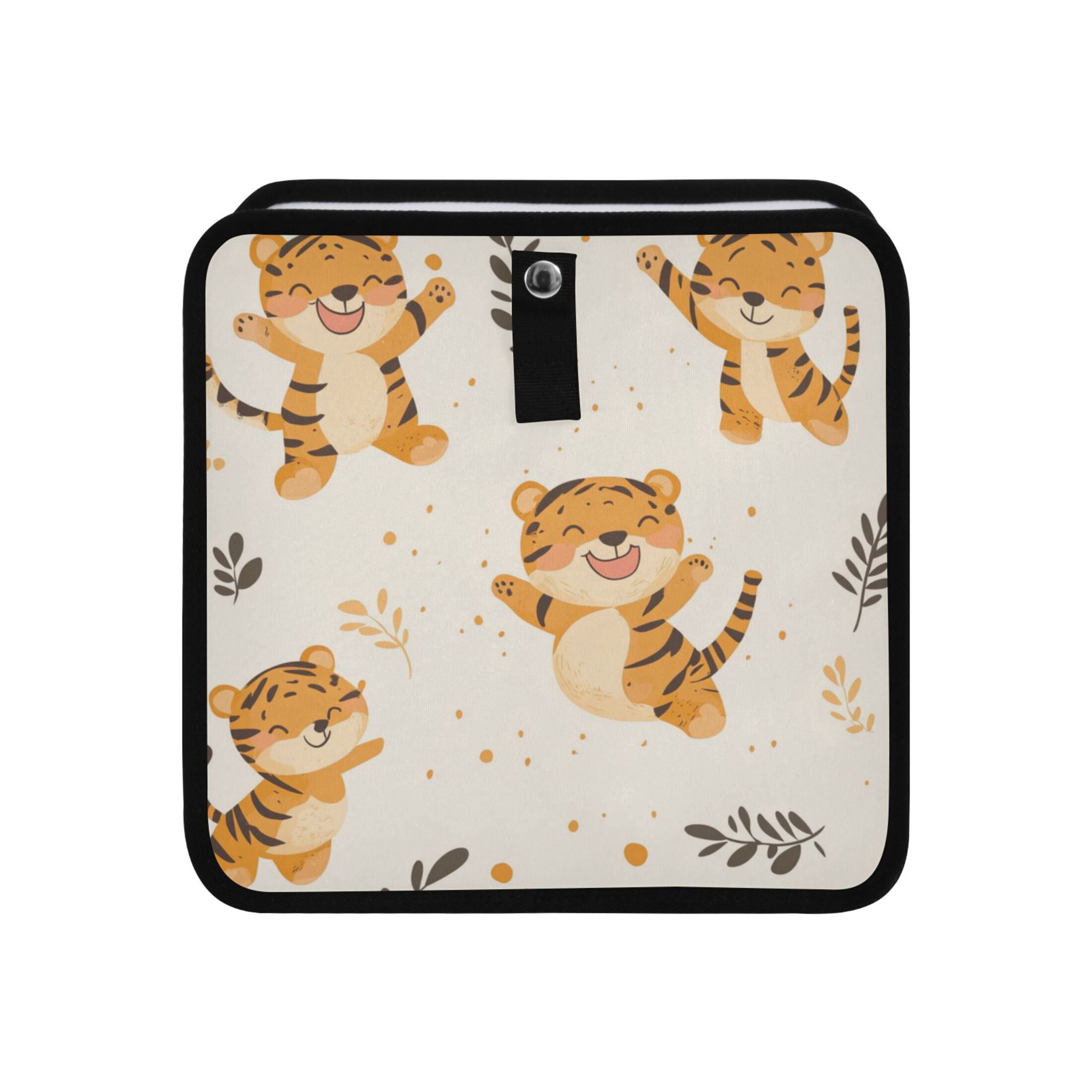 Qxltty Cute Smile Jumping Tiger Car Dumpster Collapsible Rear Seat ...