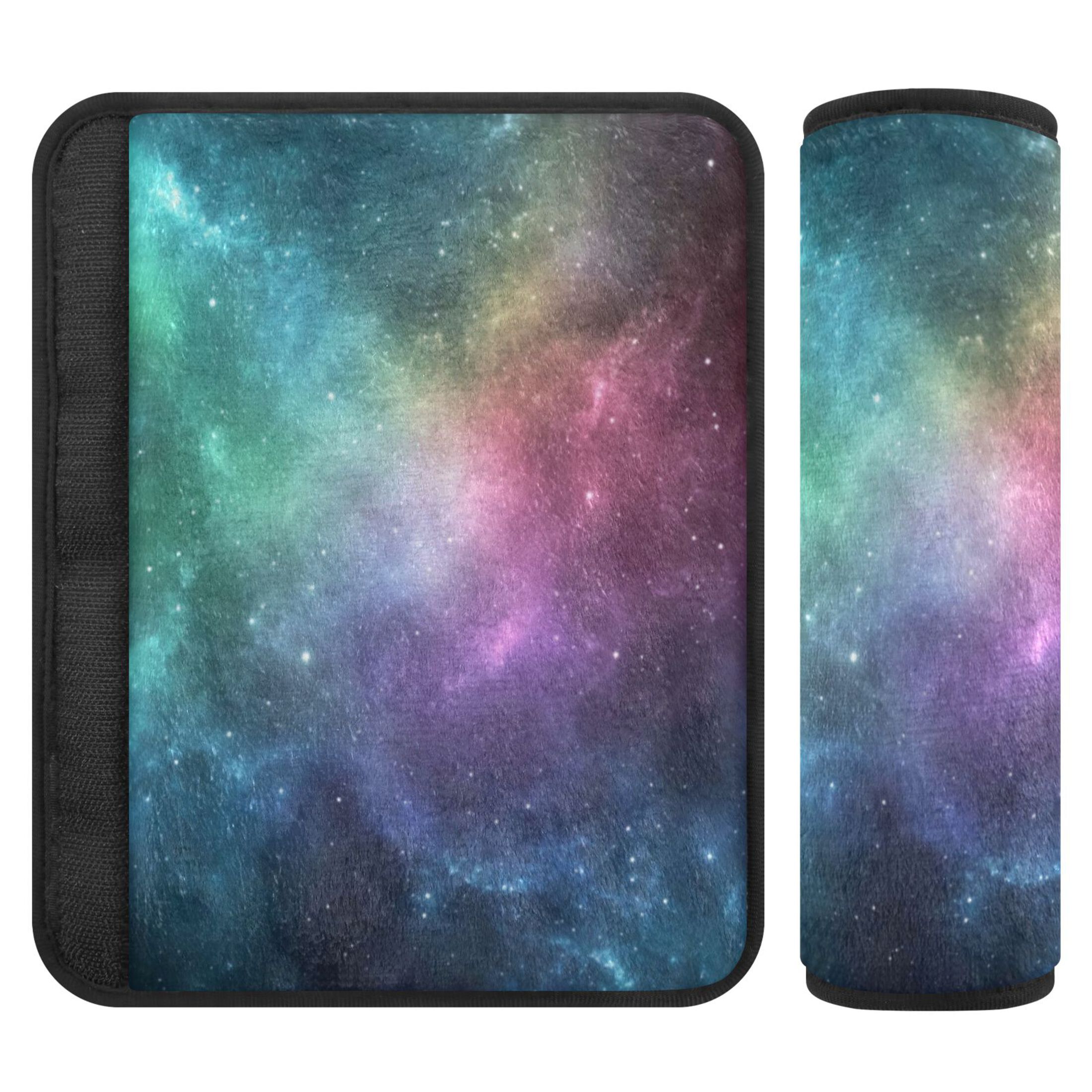 Qxltty Deep Outer Space Car Seat Strap Pads are Soft and Snug Fitting ...