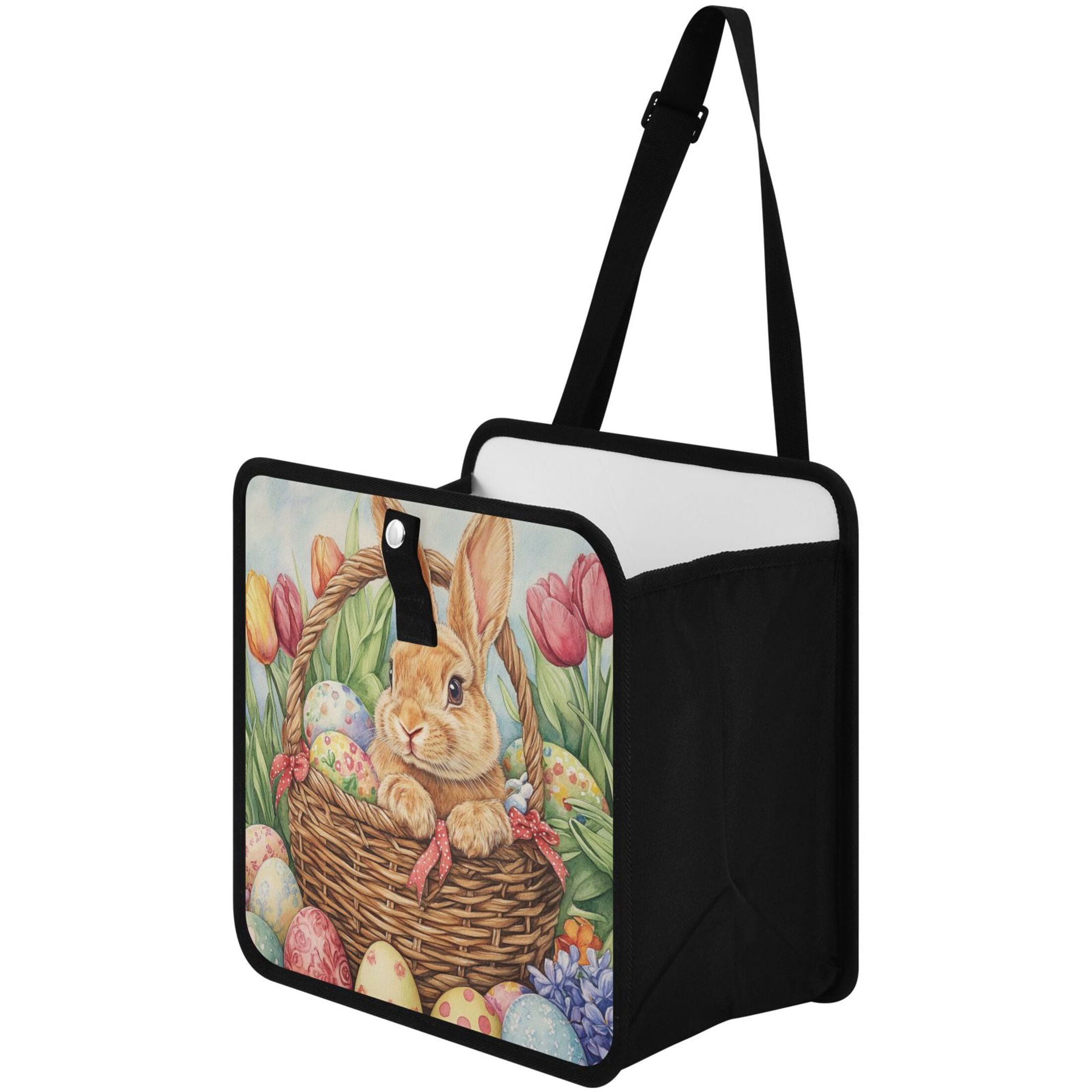 Qxltty Easter Rabbit Car Dumpster Collapsible Rear Seat Suspension ...