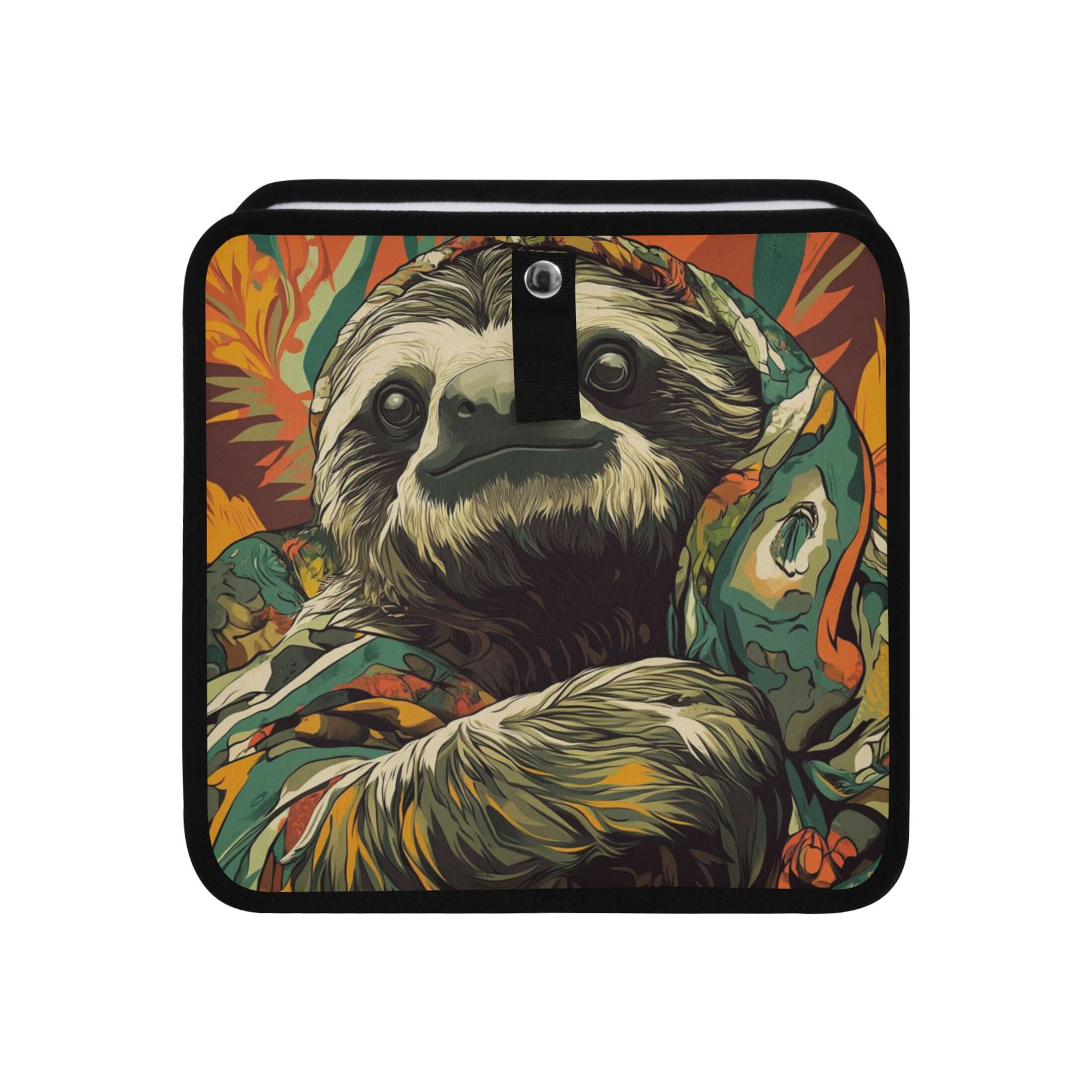 Qxltty Exotic Style Sloth Pattern Car Dumpster Collapsible Rear Seat ...