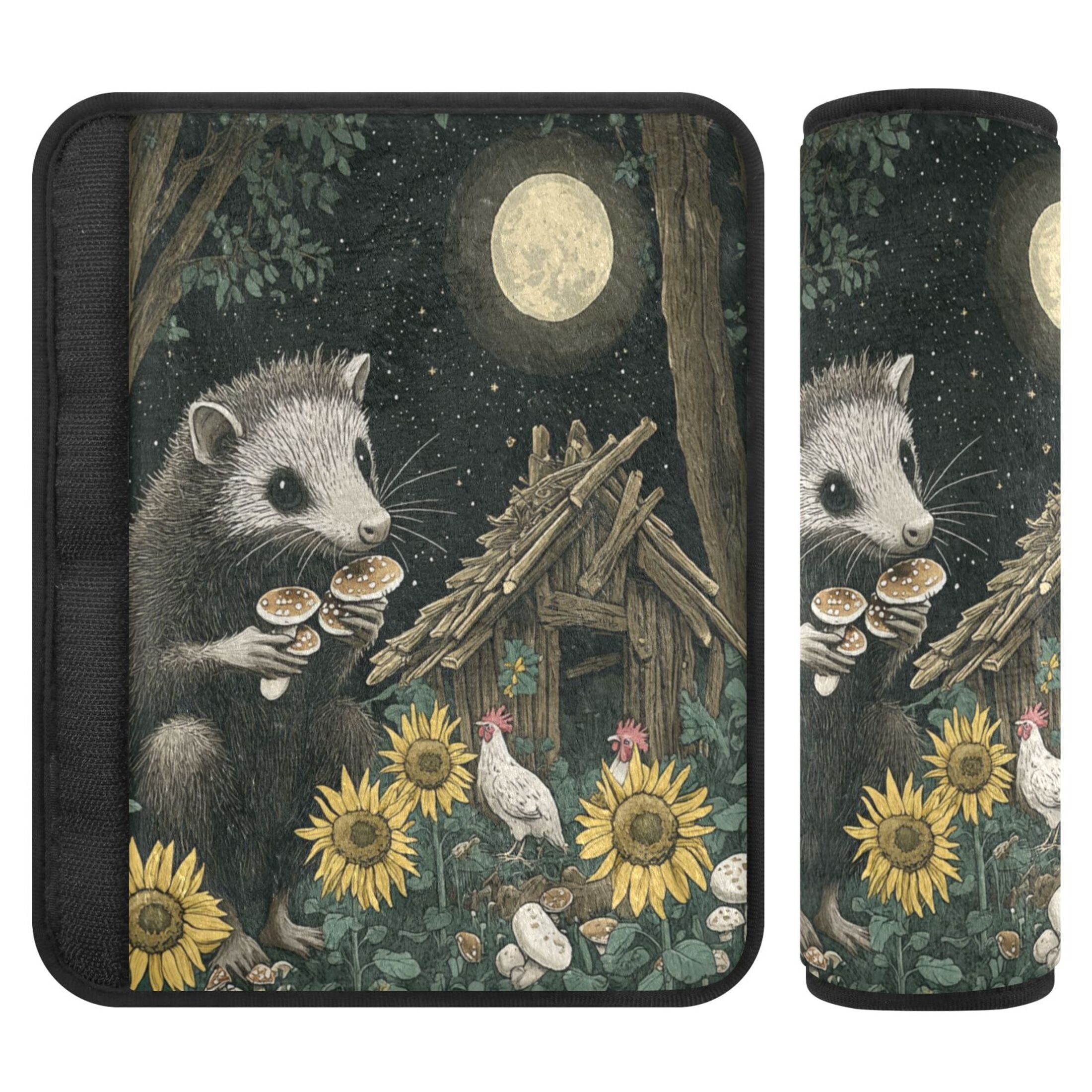 Qxltty Extra Large Possum Car Seat Strap Pads are Soft and Snug Fitting ...