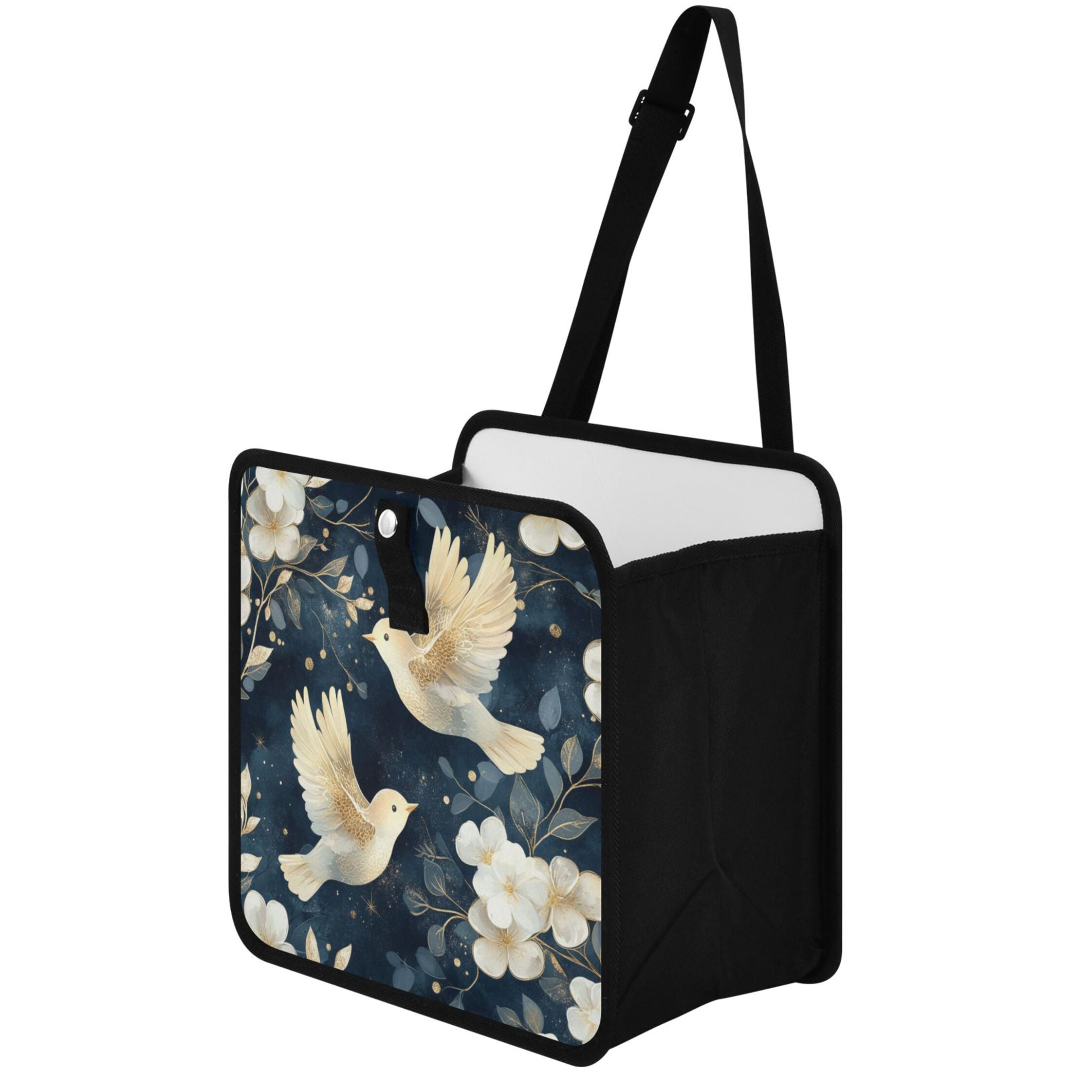 Qxltty Happy Flying Birds Car Dumpster Collapsible Rear Seat Suspension ...