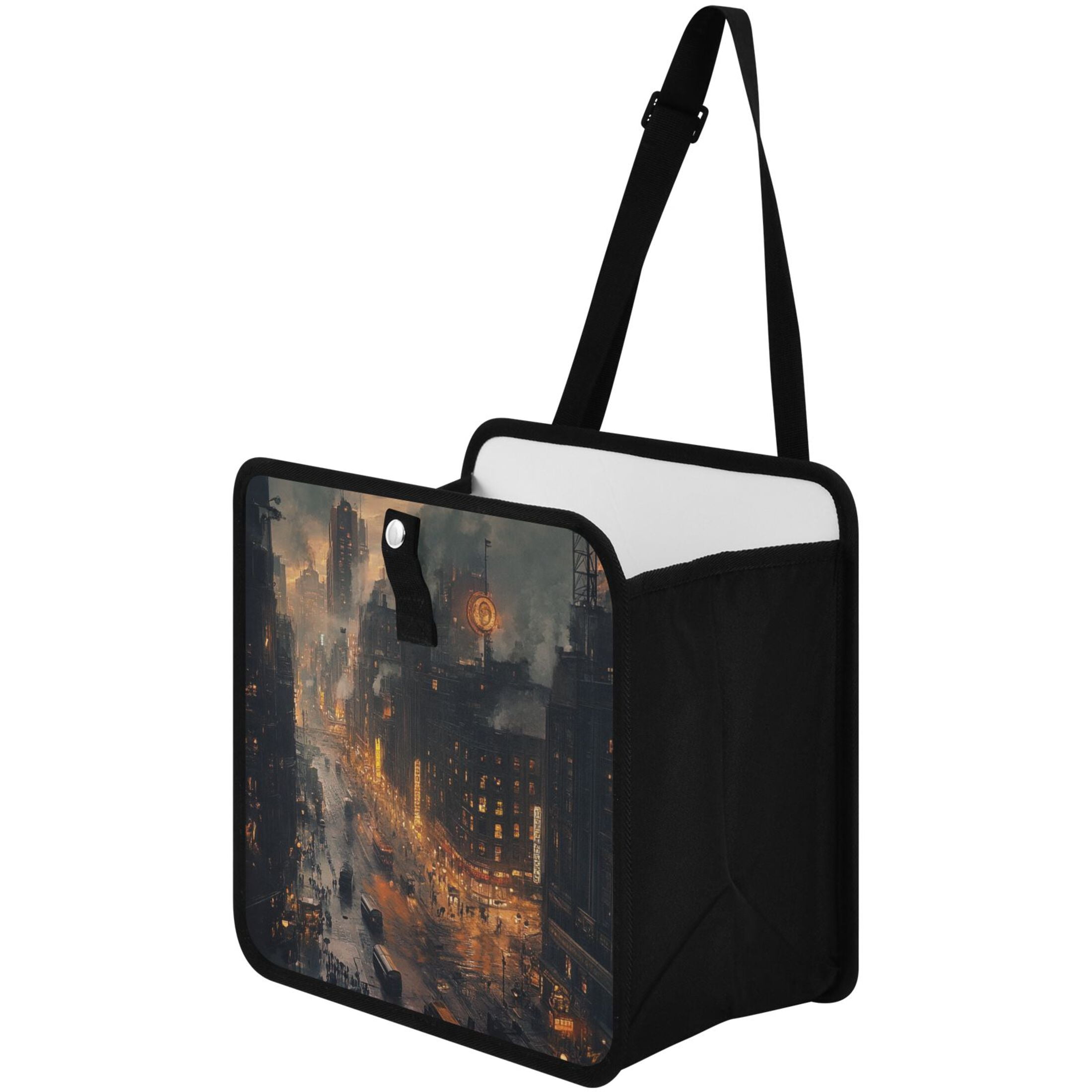 Qxltty Nostalgic View Of The City Car Dumpster Collapsible Rear Seat ...