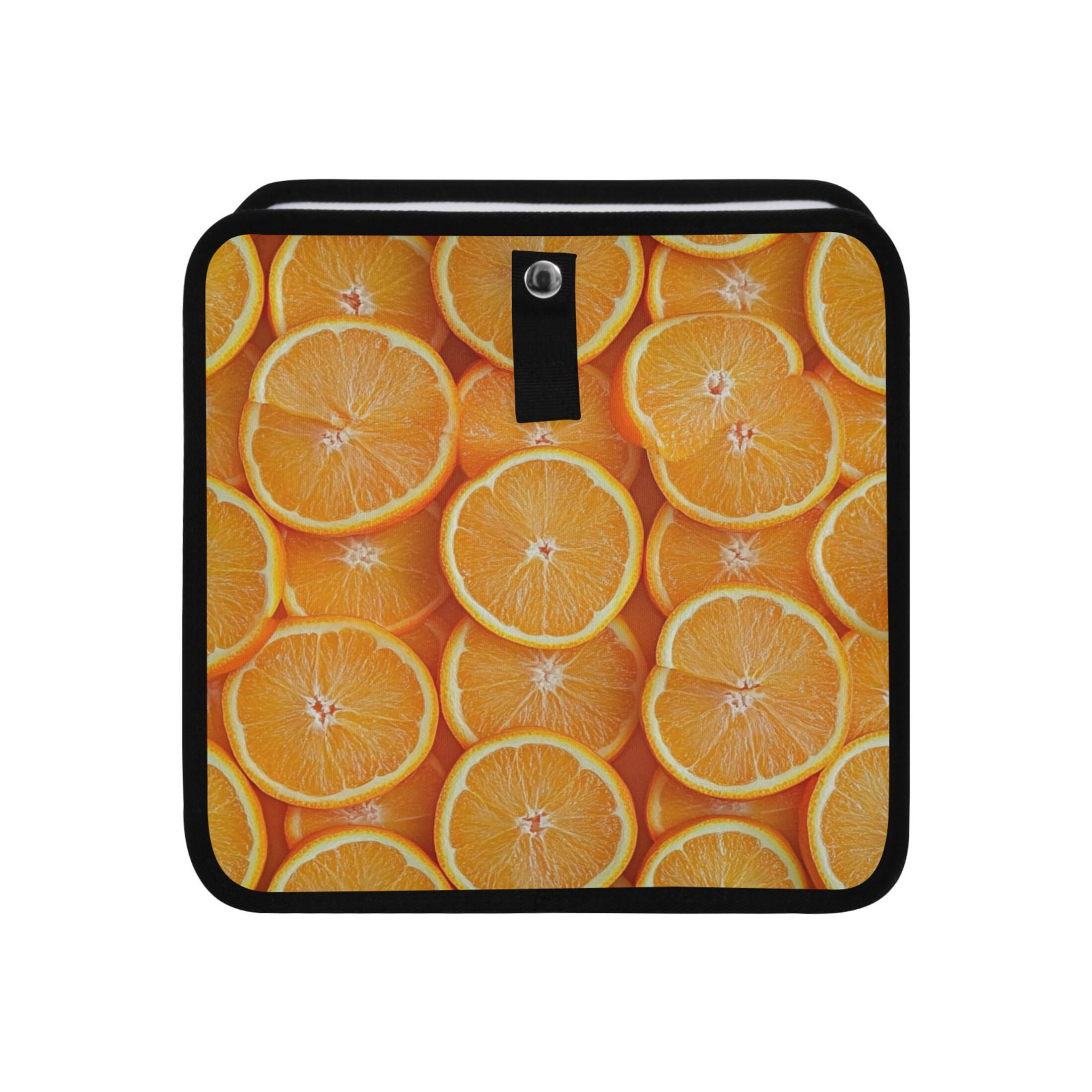 Qxltty Oranges Pattern Car Dumpster Collapsible Rear Seat Suspension ...