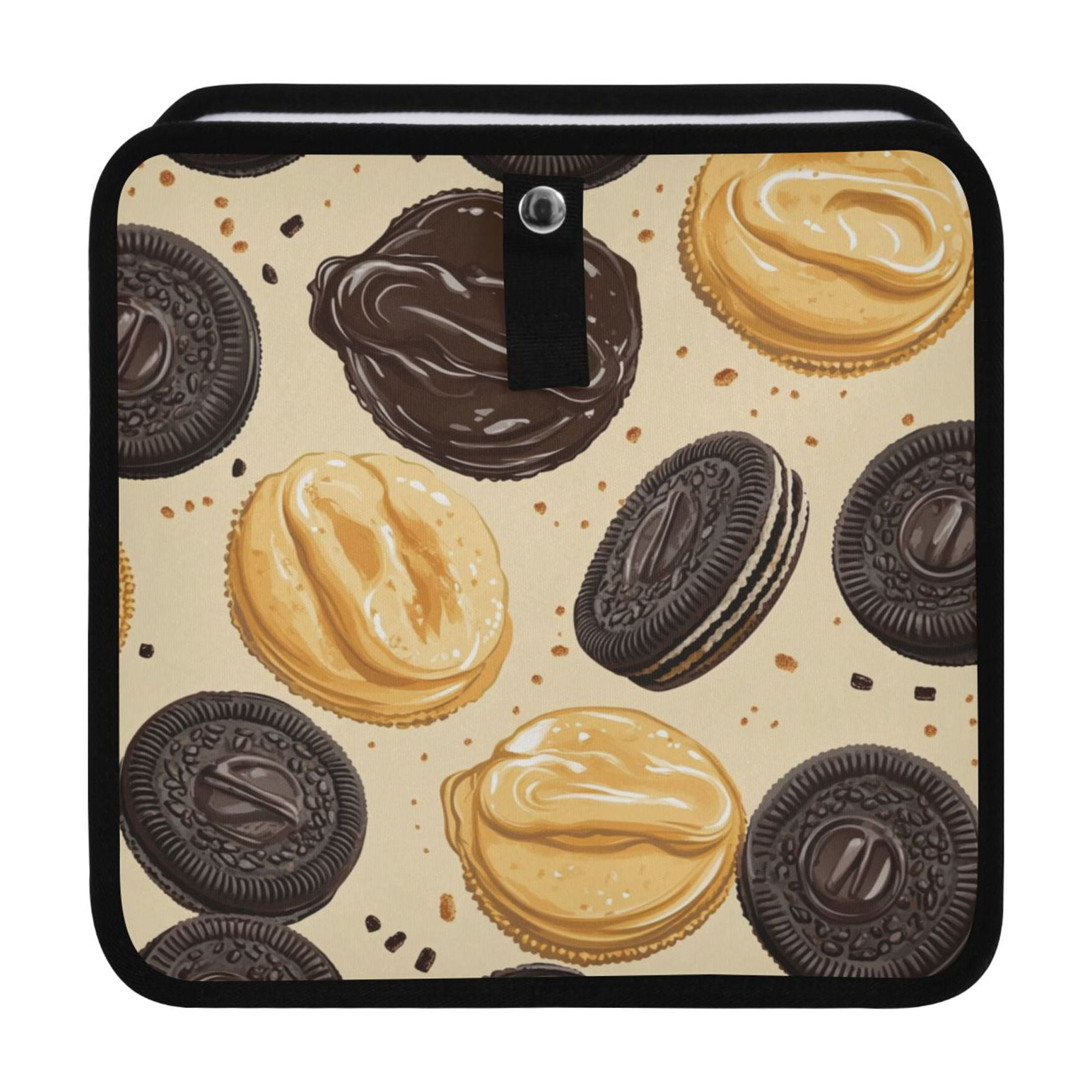 Qxltty Oreo Cookies Car Dumpster Collapsible Rear Seat Suspension Trash ...