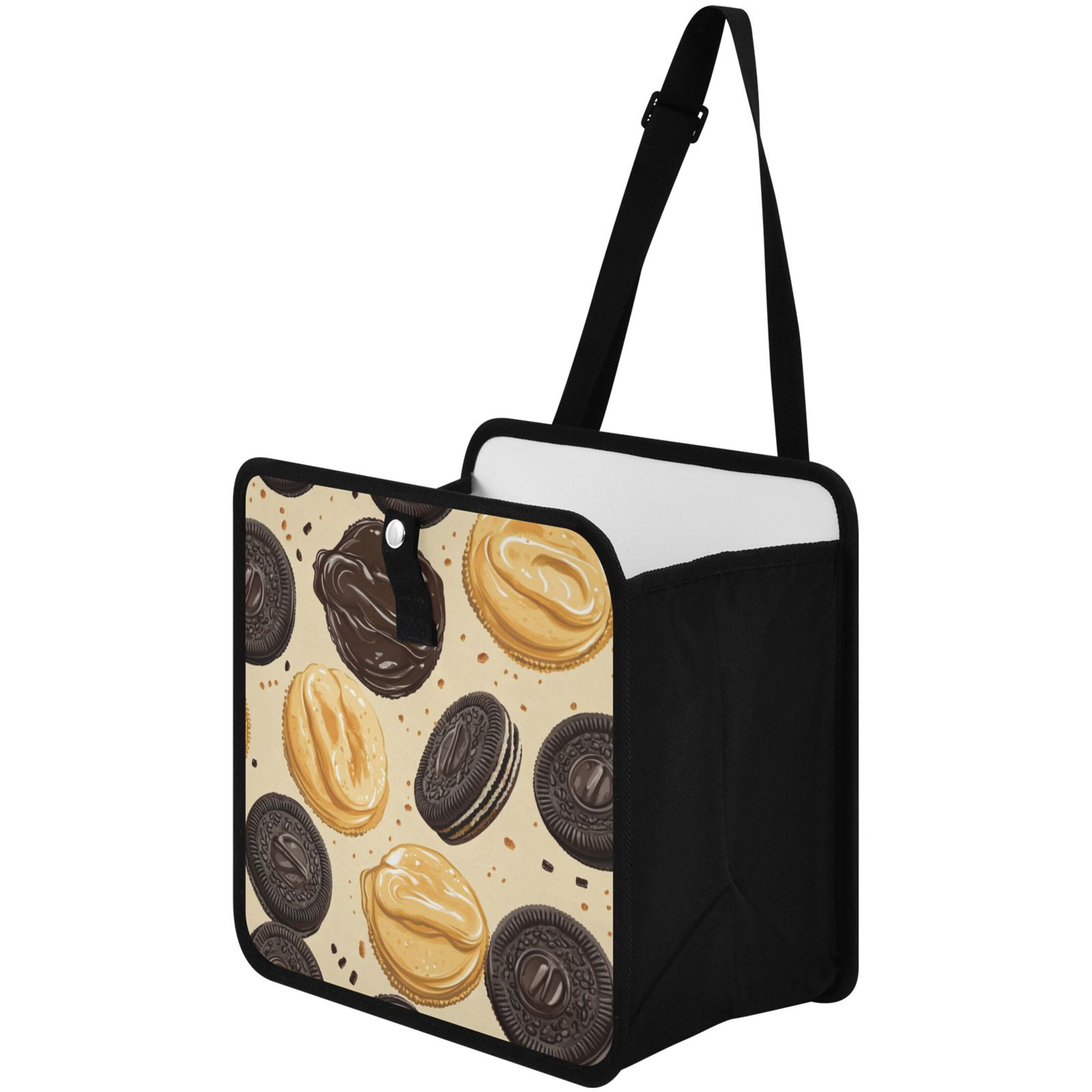 Qxltty Oreo Cookies Car Dumpster Collapsible Rear Seat Suspension Trash ...