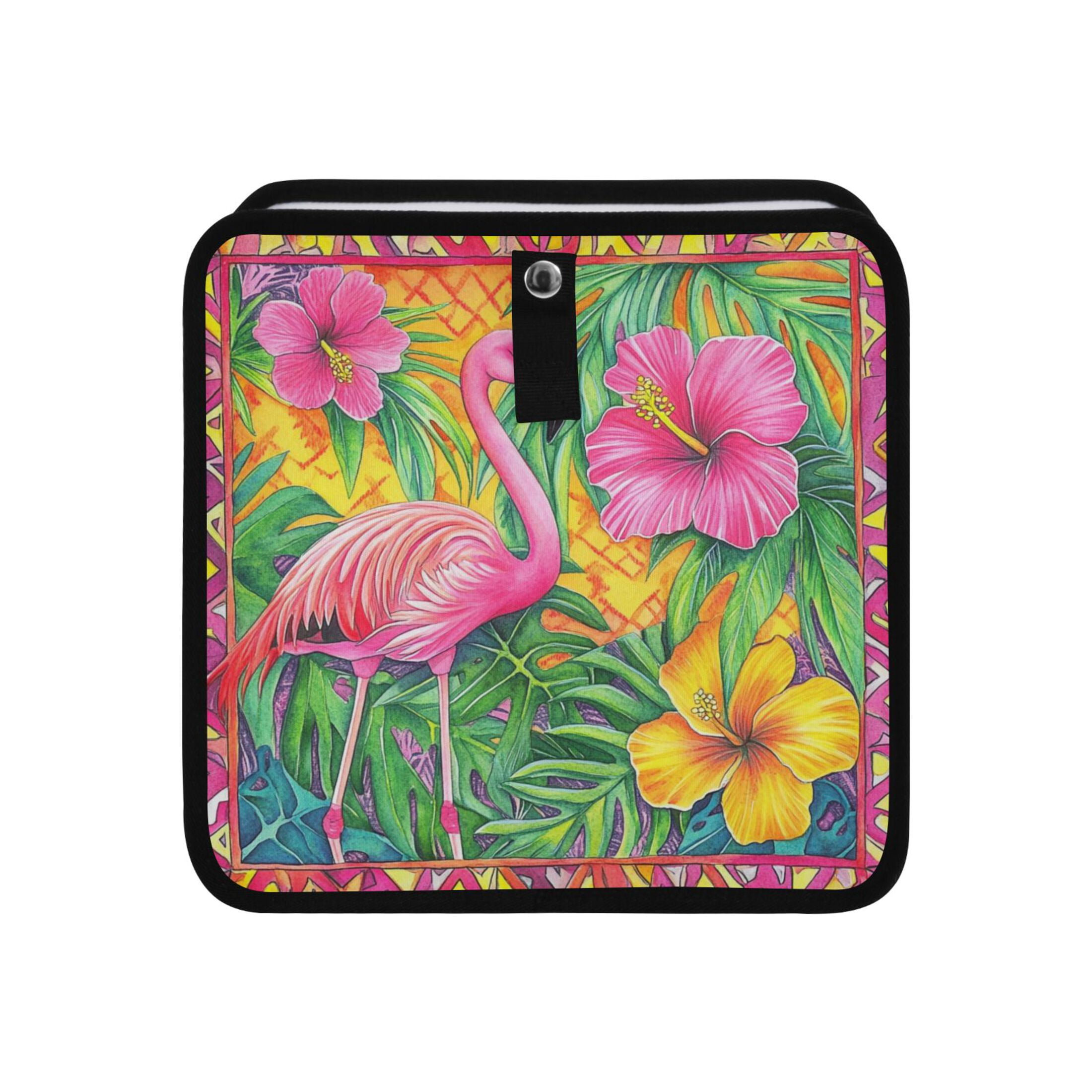 Qxltty Pink Flamingo Car Dumpster Collapsible Rear Seat Suspension ...