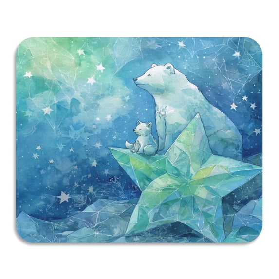Qxltty Polar Bear Dish Drying Mat Coffee Bar Mats Rubber Backed ...