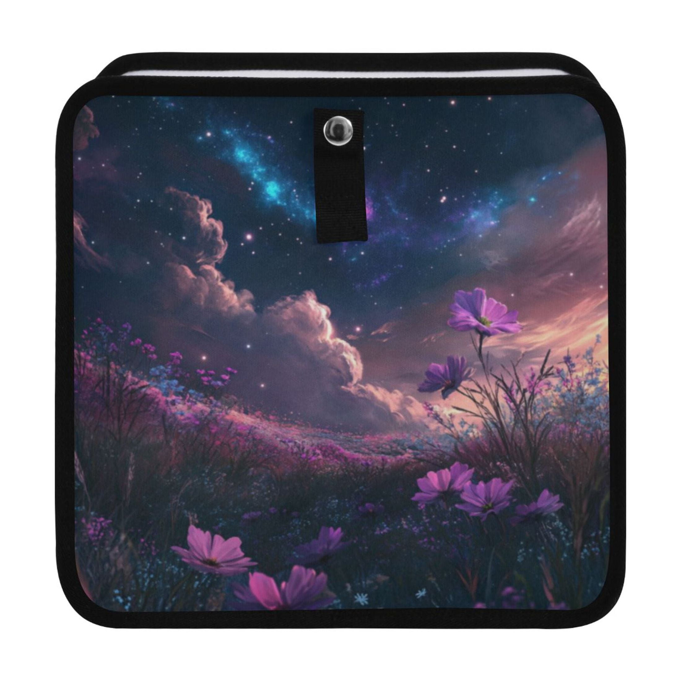 Qxltty Purple Flower Sea Car Dumpster Collapsible Rear Seat Suspension ...