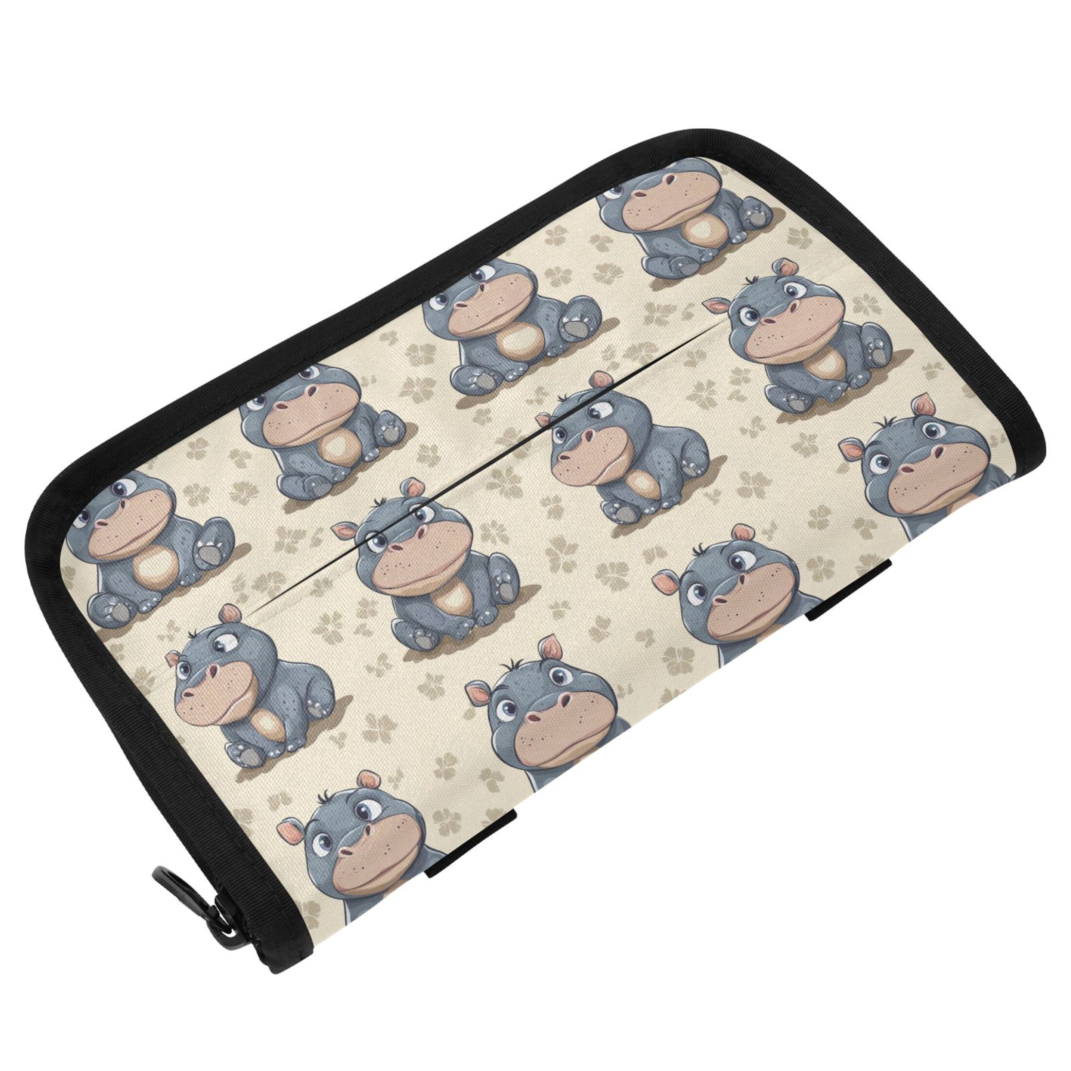 Qxltty Pygmy Hippo Mouton Car Tissue Holde Upgraded Hanging Square Sun ...