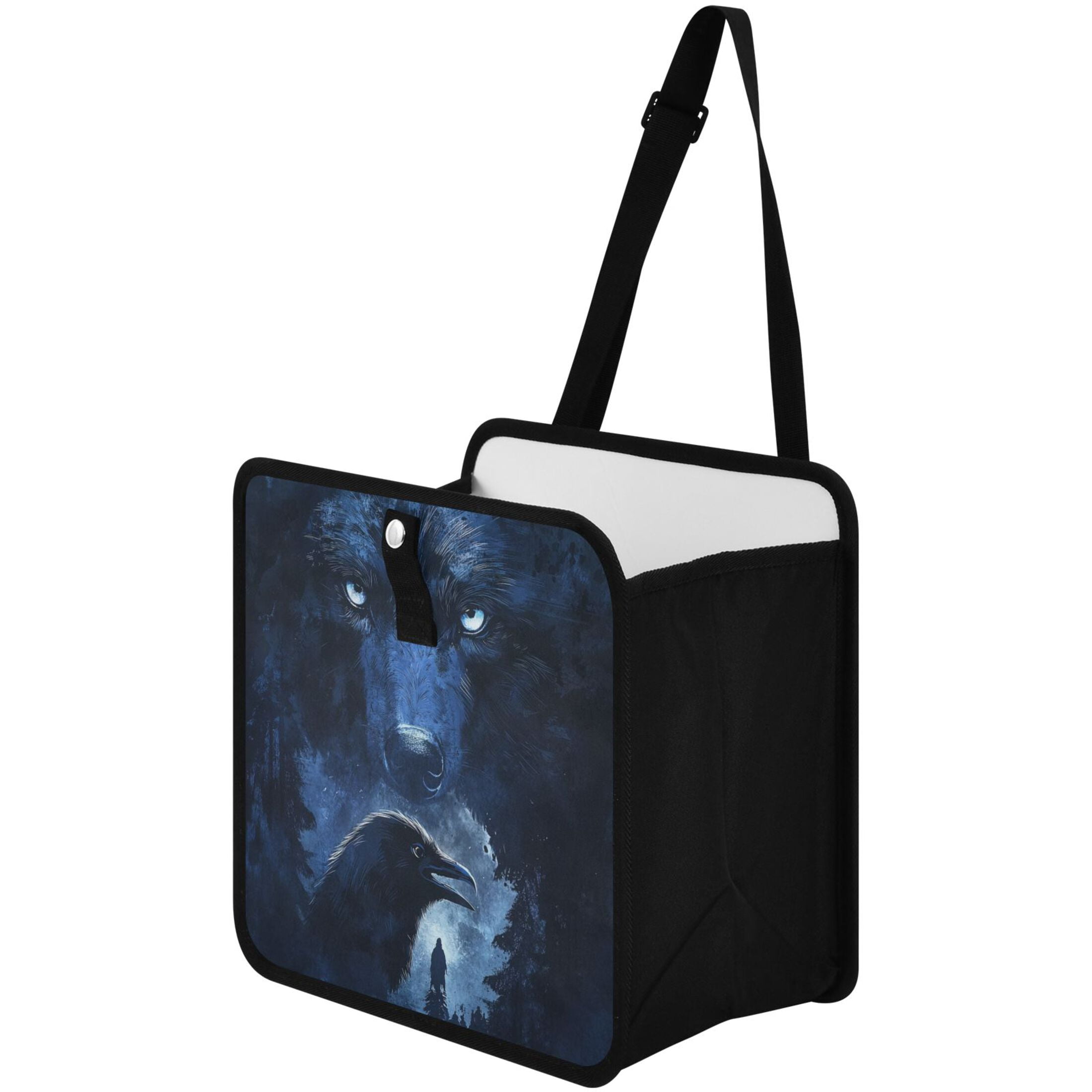 Qxltty Raven Wolf in The Moonlight Car Dumpster Collapsible Rear Seat ...