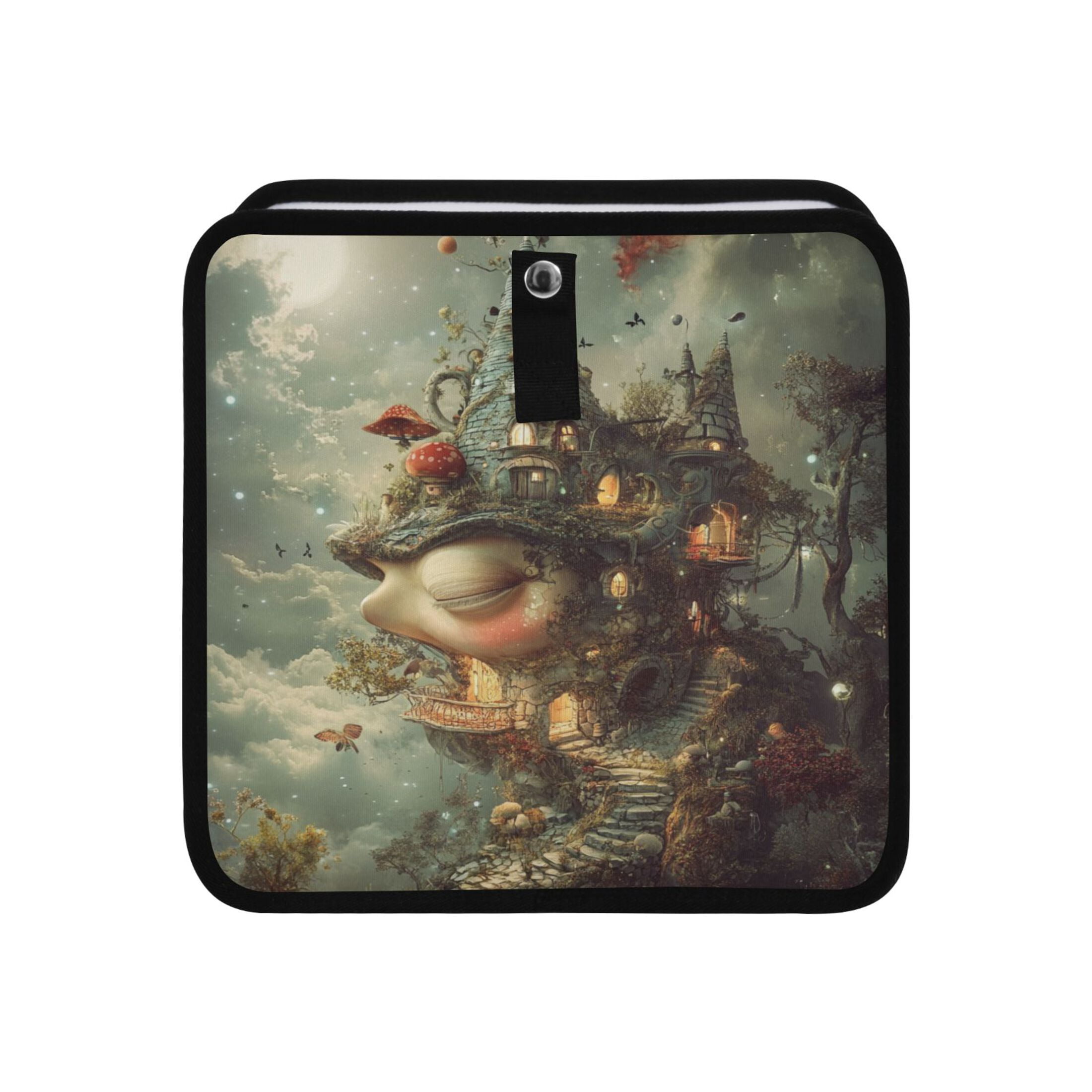 Qxltty Spooky Castle Car Dumpster Collapsible Rear Seat Suspension ...