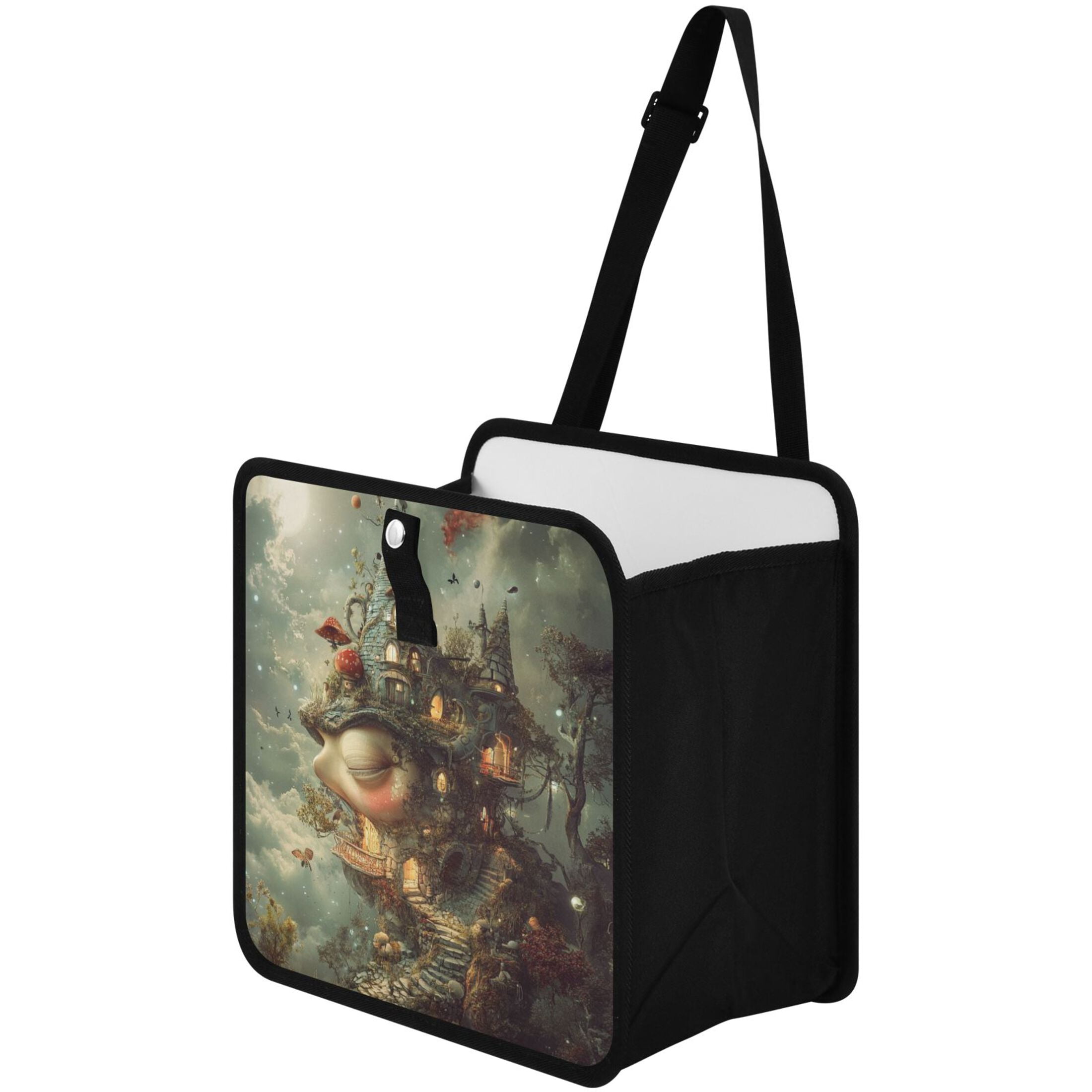 Qxltty Spooky Castle Car Dumpster Collapsible Rear Seat Suspension ...