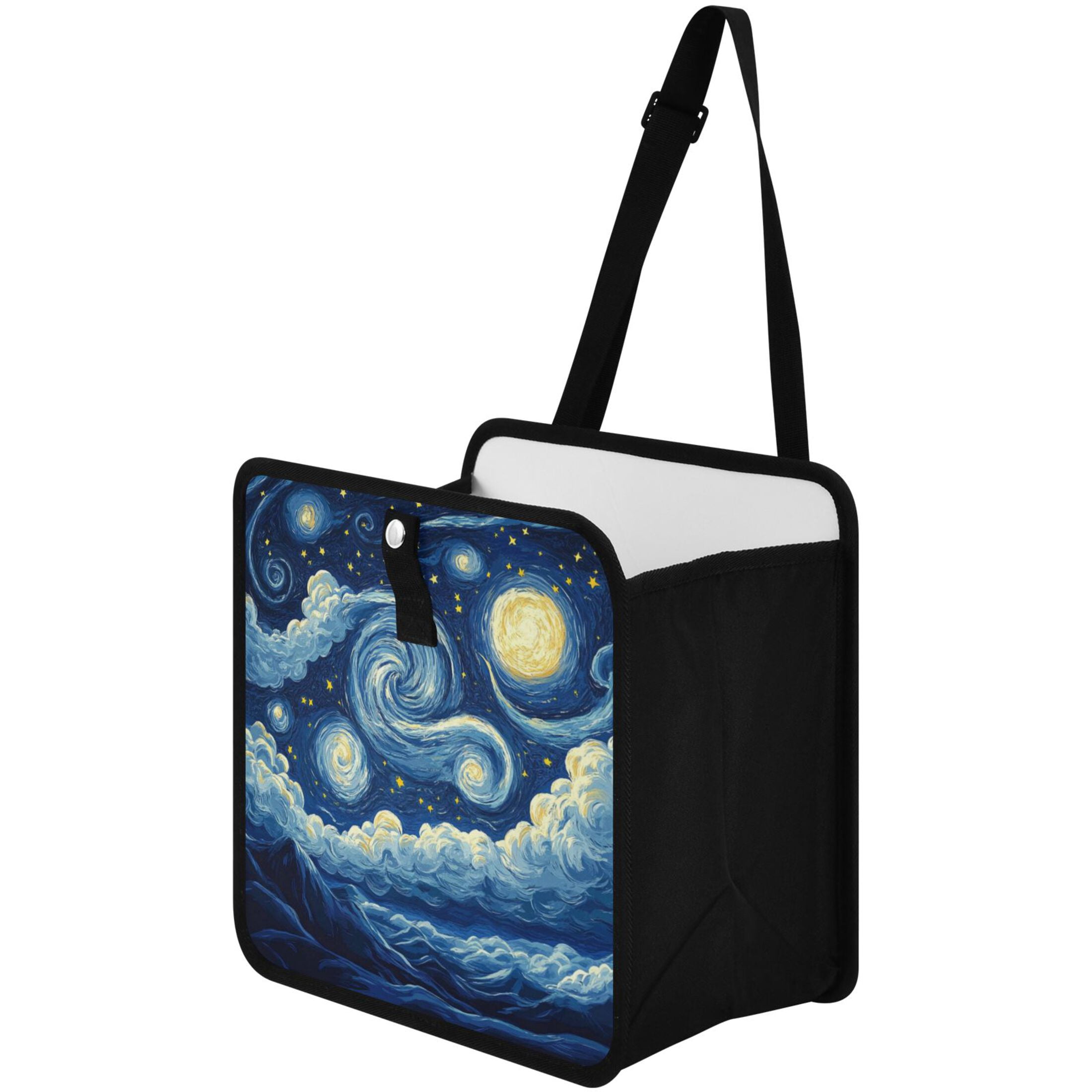 Qxltty Starry Night Car Dumpster Collapsible Rear Seat Suspension Trash ...