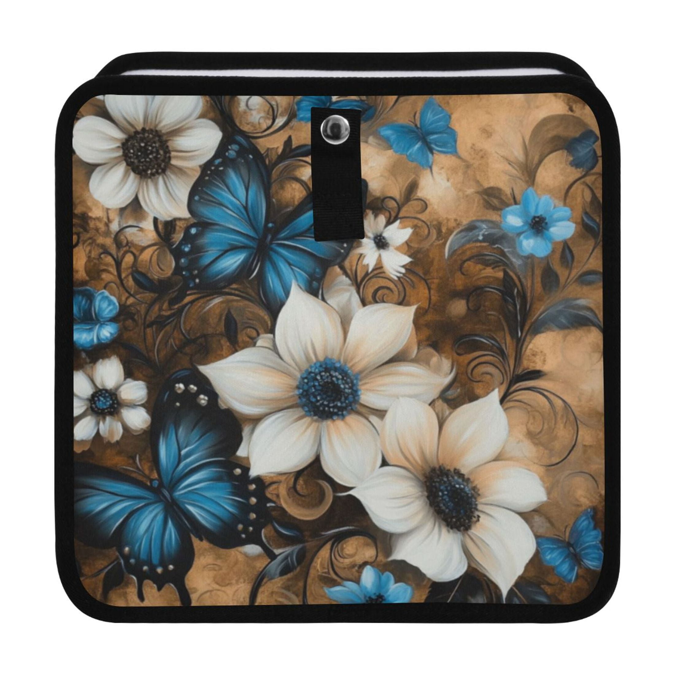Qxltty Stunning Floral Car Dumpster Collapsible Rear Seat Suspension ...
