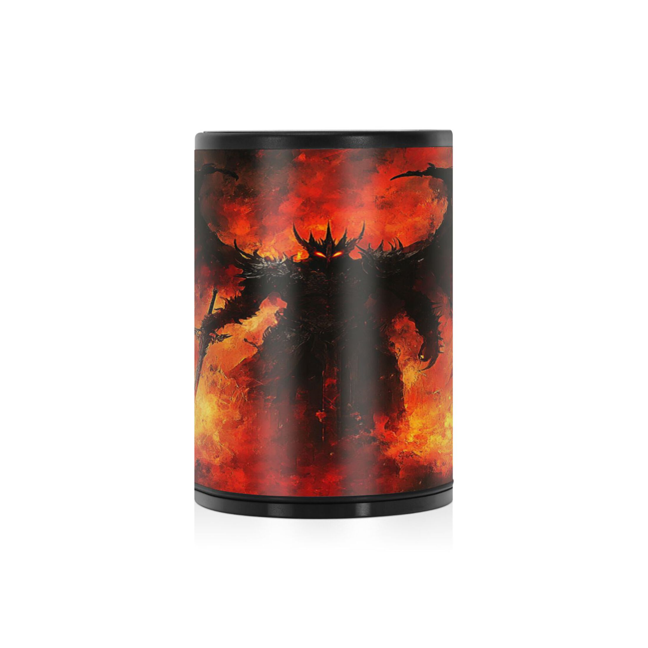Qxltty The Demon with A Sword Car Ashtray Press Spring-loaded Switch ...