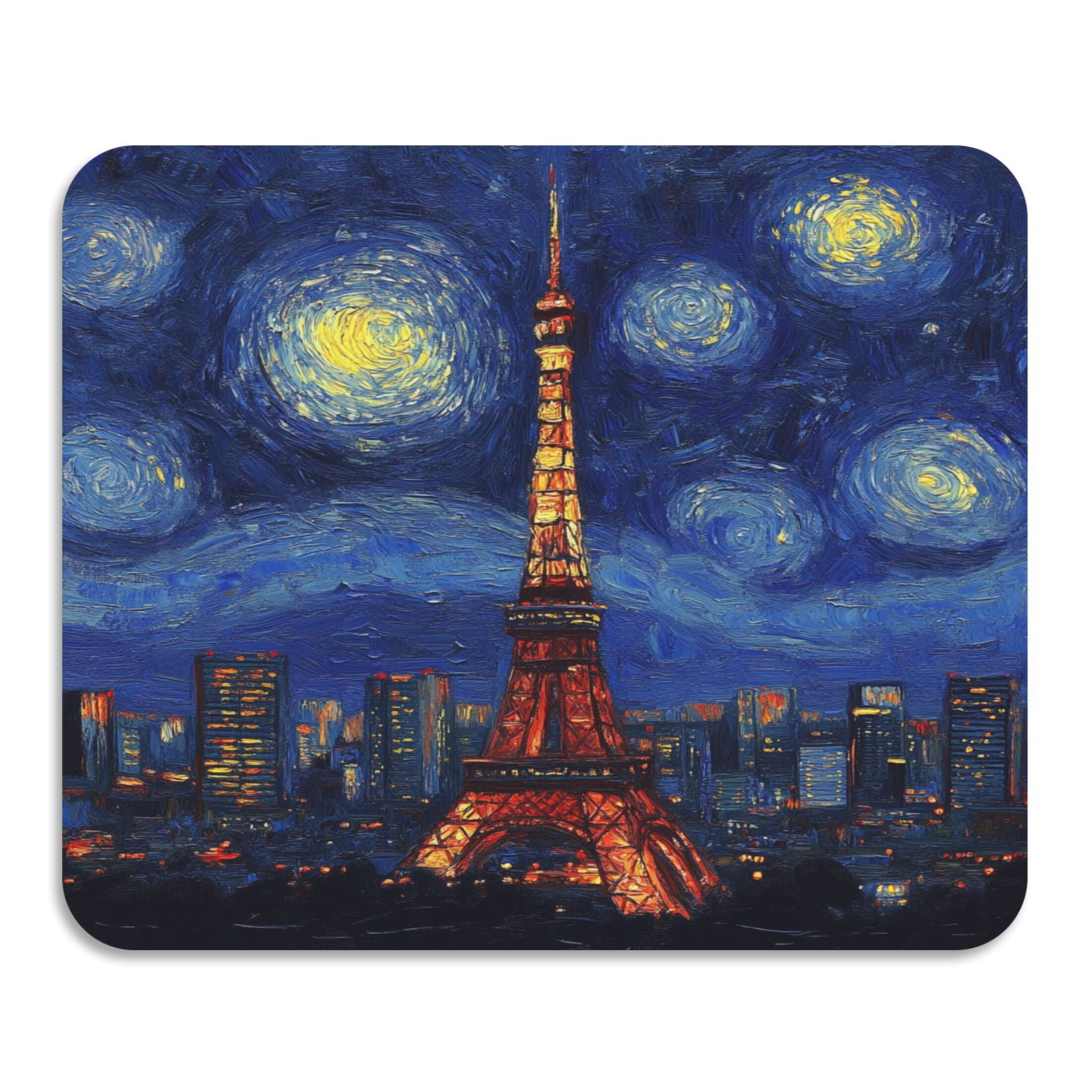 Qxltty Tokyo Tower Night View Dish Drying Mat Coffee Bar Mats Rubber ...