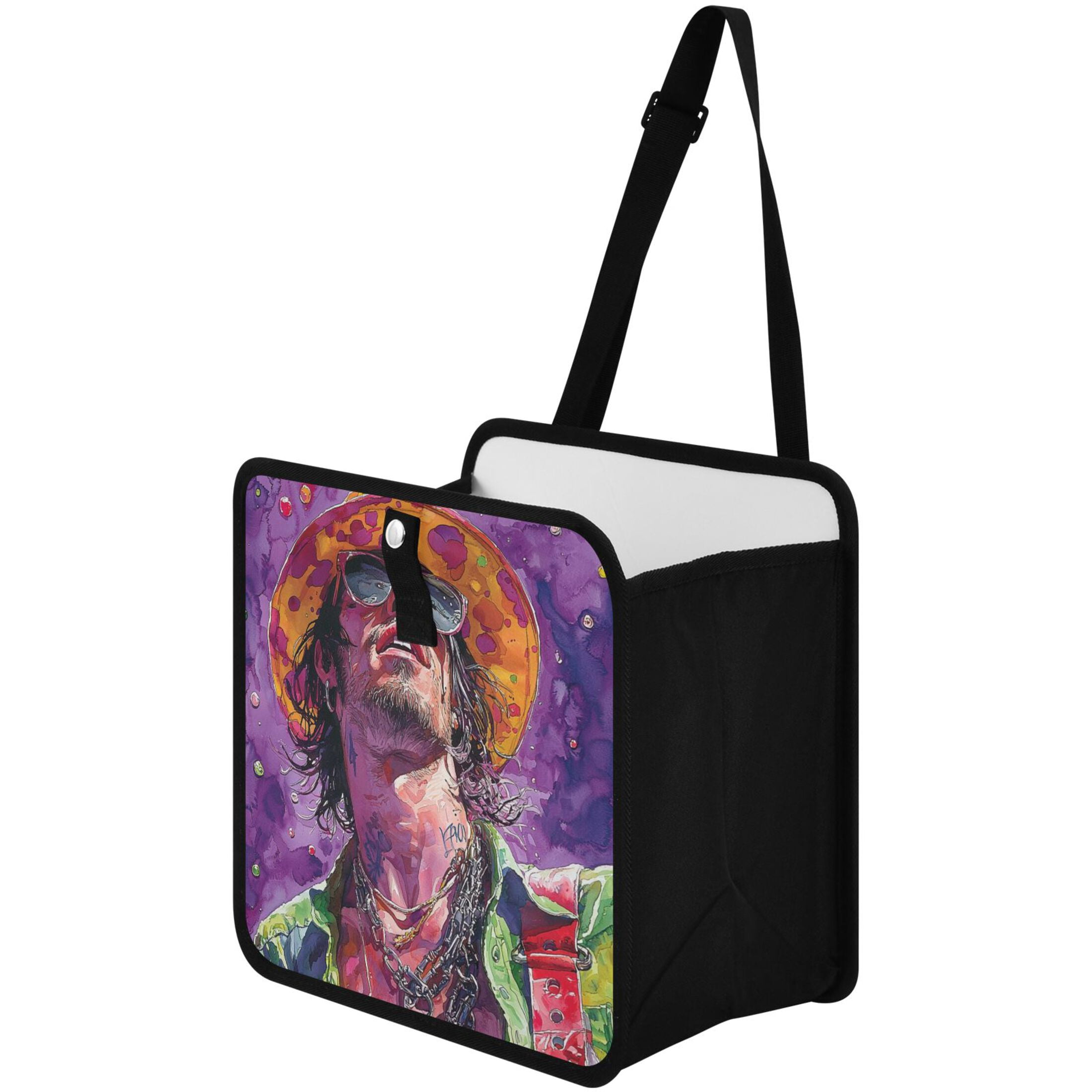 Qxltty Trendy Uncle Car Dumpster Collapsible Rear Seat Suspension Trash ...