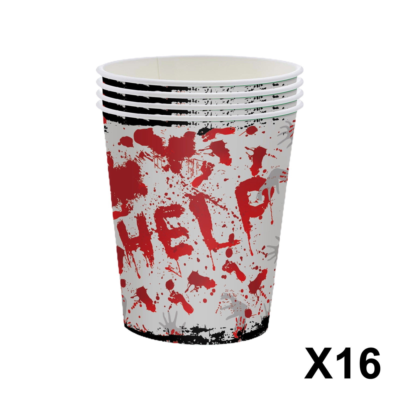 Loyerfyivos Halloween Tableware Party Supplies - Disposable Dinnerware ...