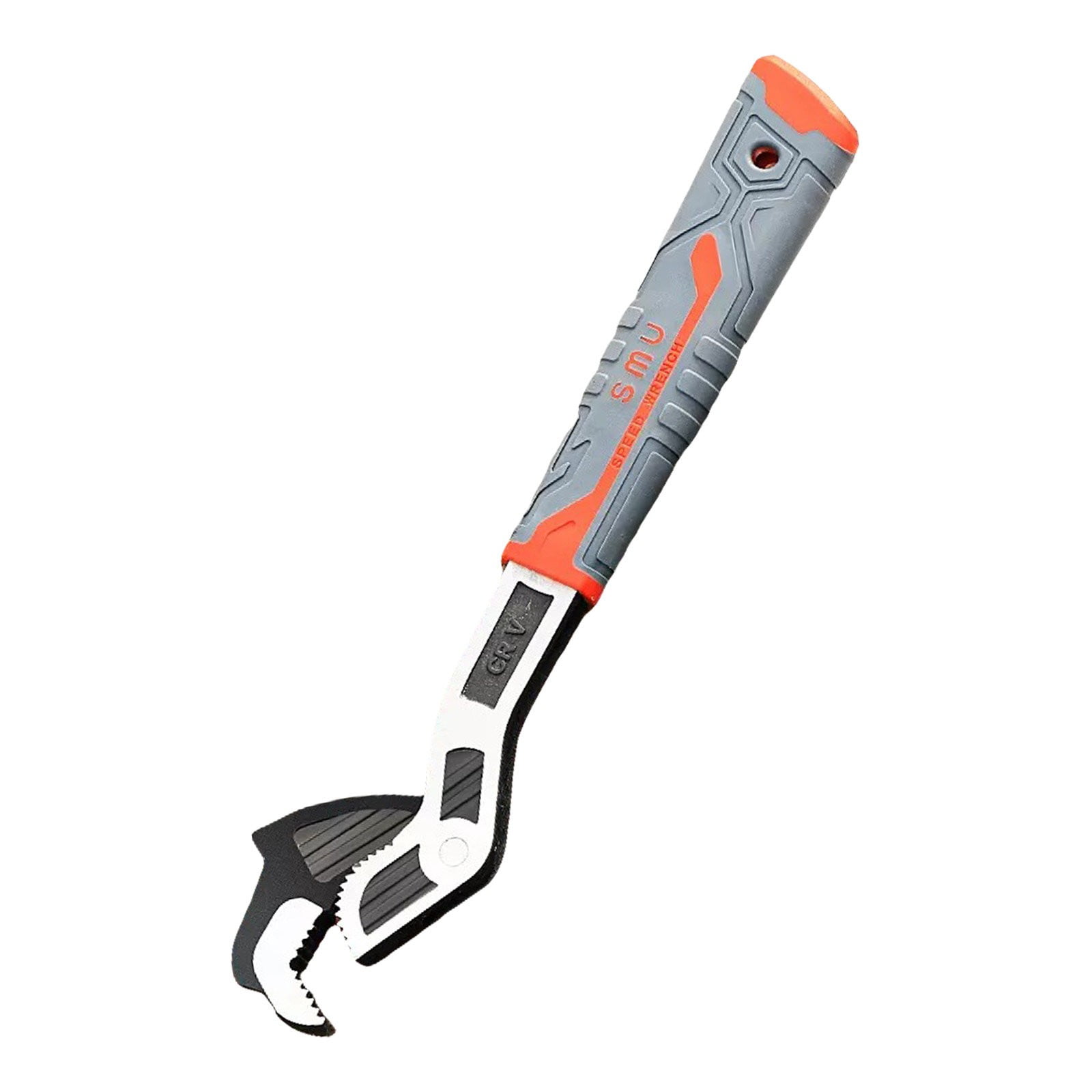 Qyaukm 12-Inch Industrial Grade Self-Locking Pipe Wrench | One-Hand ...